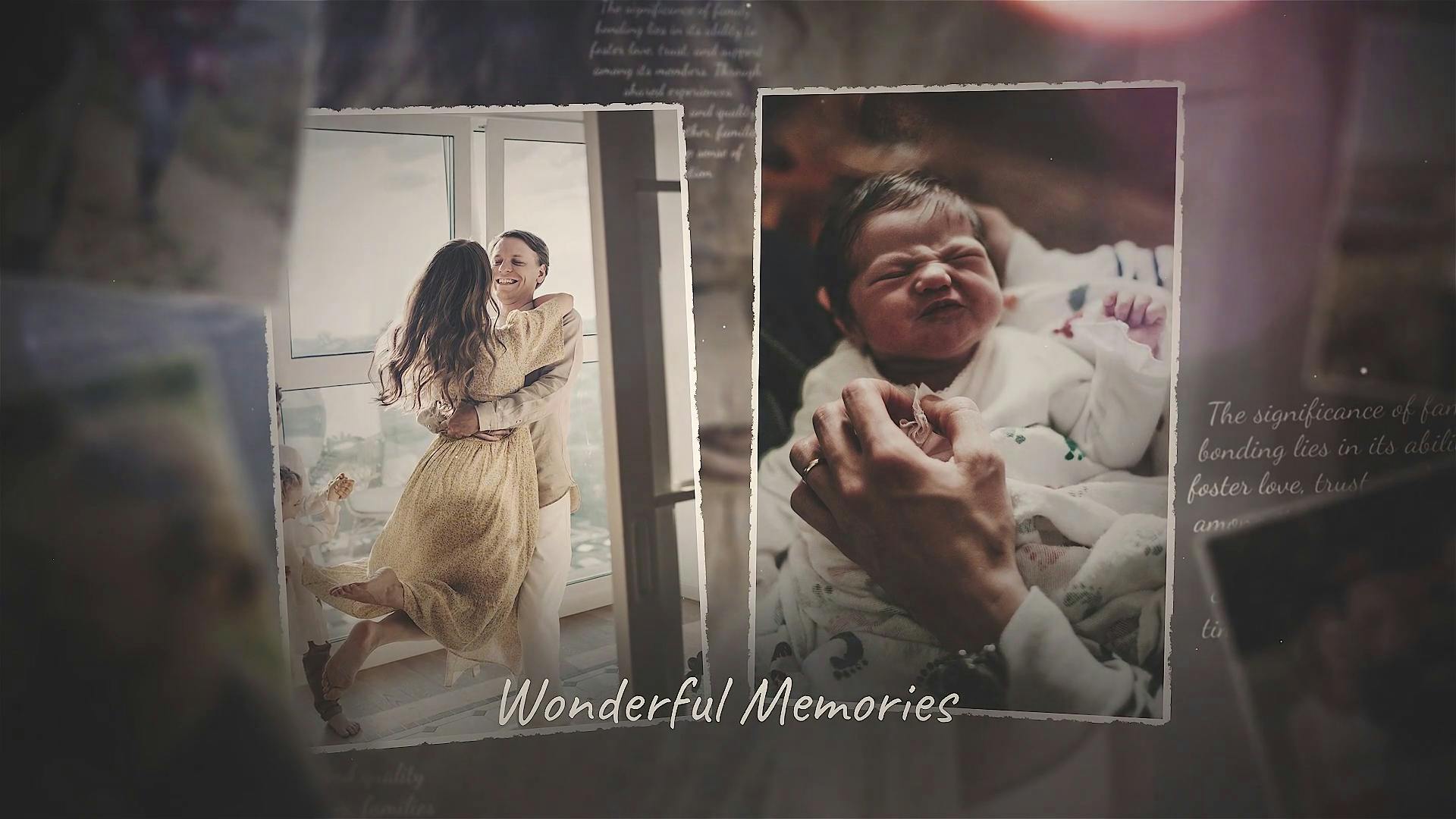 Family Memory Album video templates | Artlist