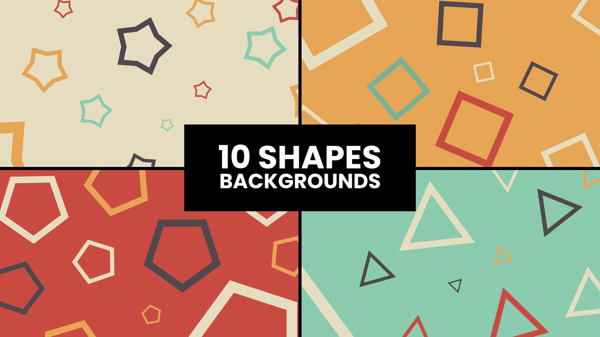 Geometric Shapes Backgrounds video templates | Artlist