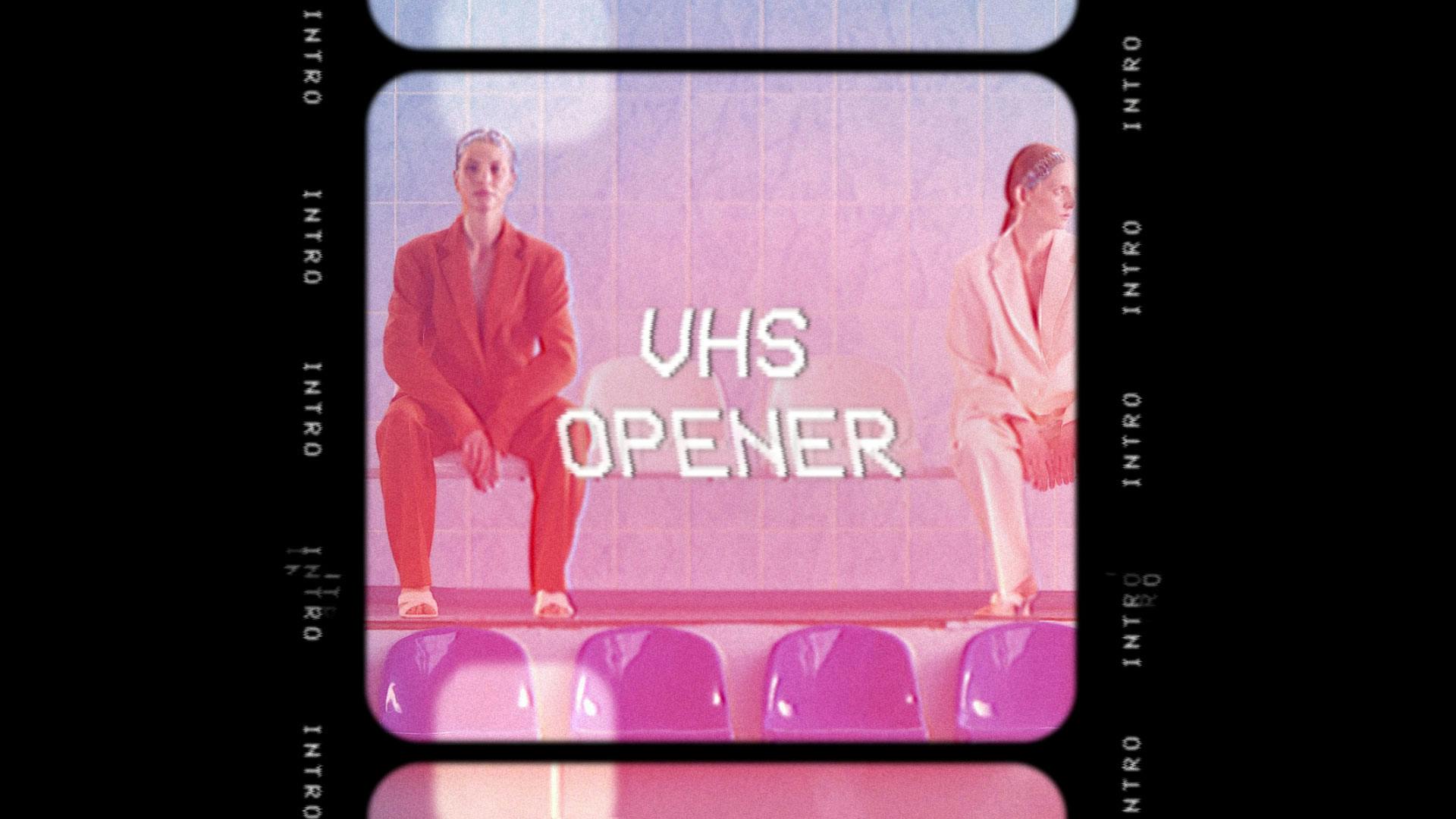 VHS Opener video templates | Artlist