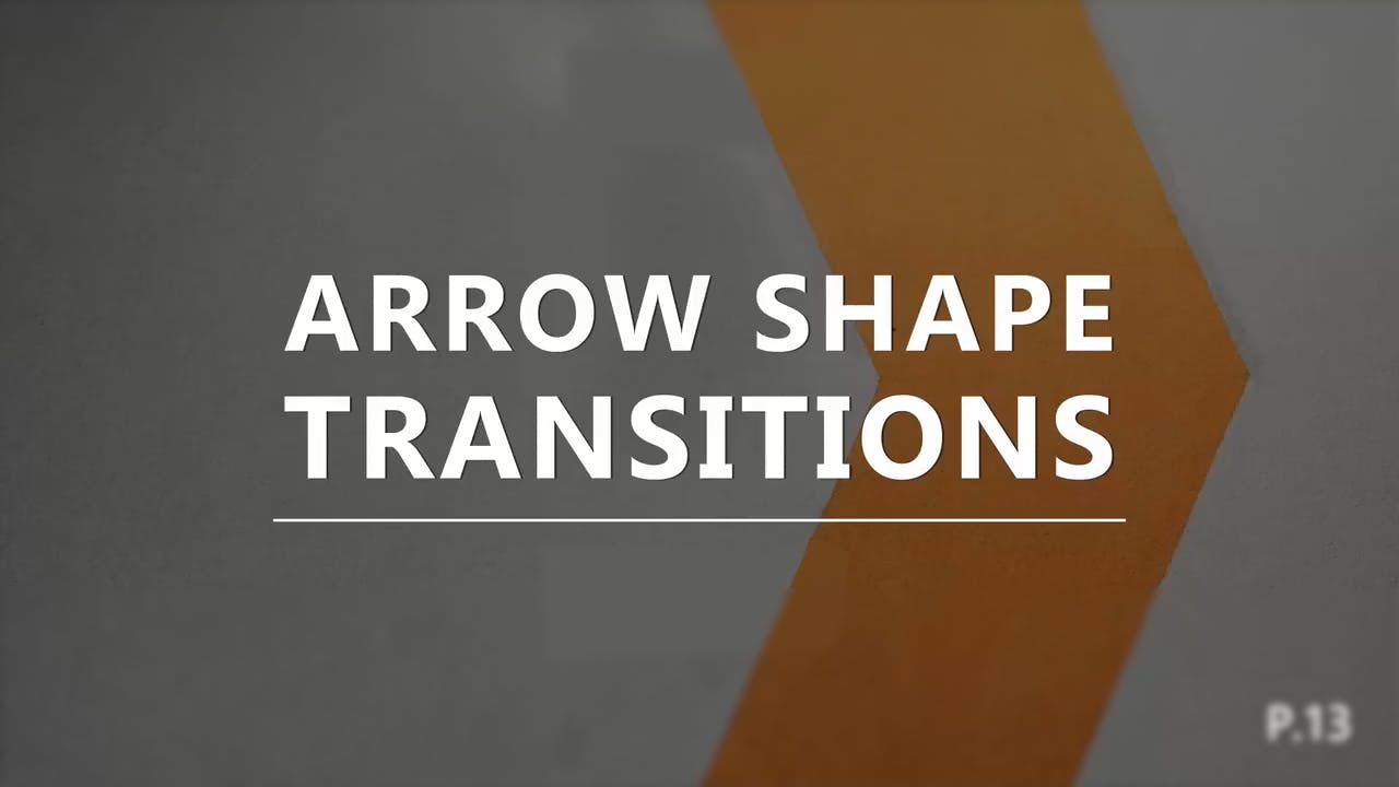 Arrow Transitions video templates | Artlist