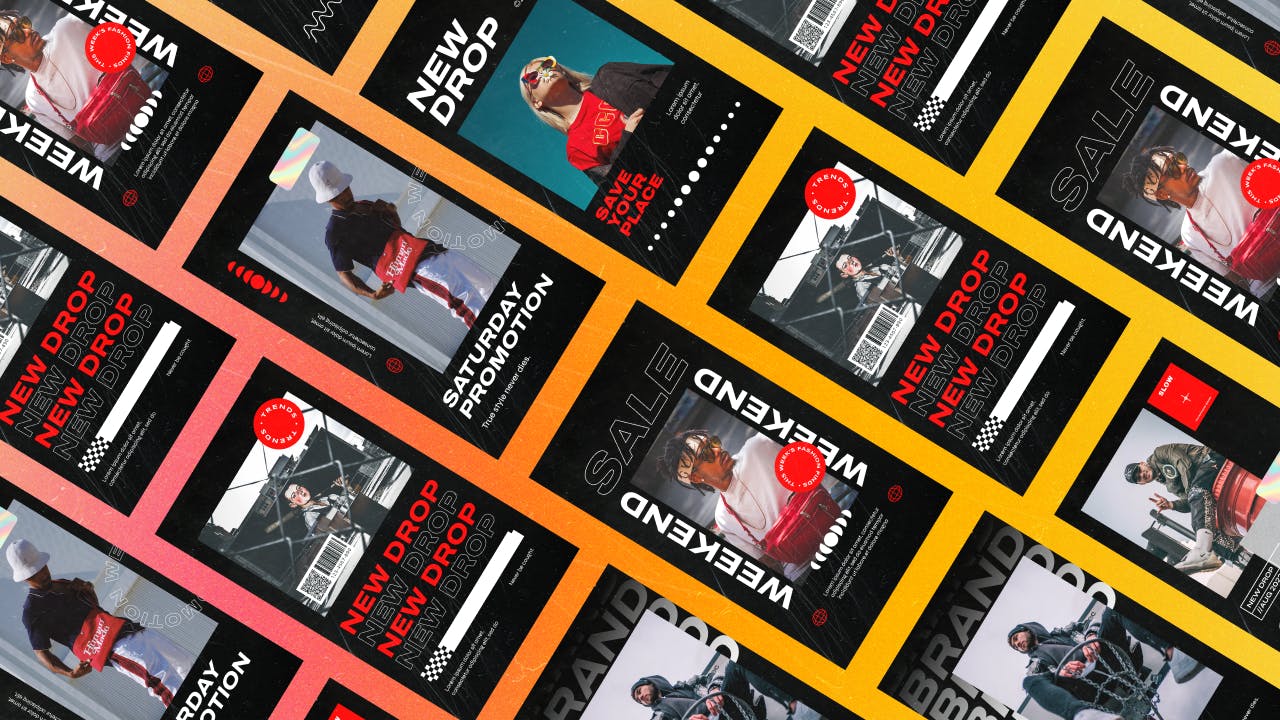 Upon Hype-beast Story Reel video templates | Artlist