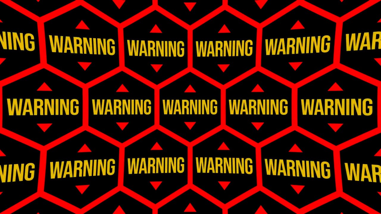 Warning video templates | Artlist