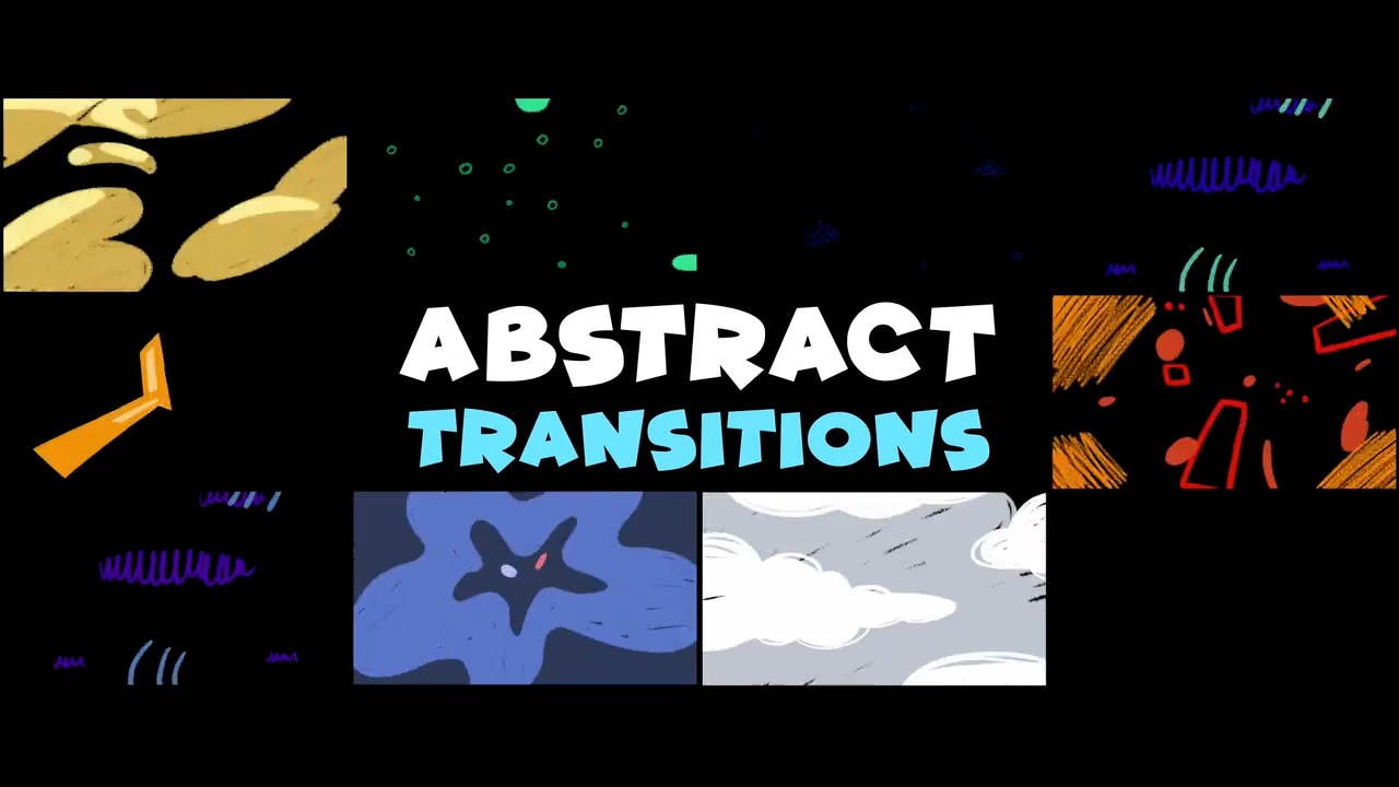 Abstract Pattern Transitions video templates | Artlist