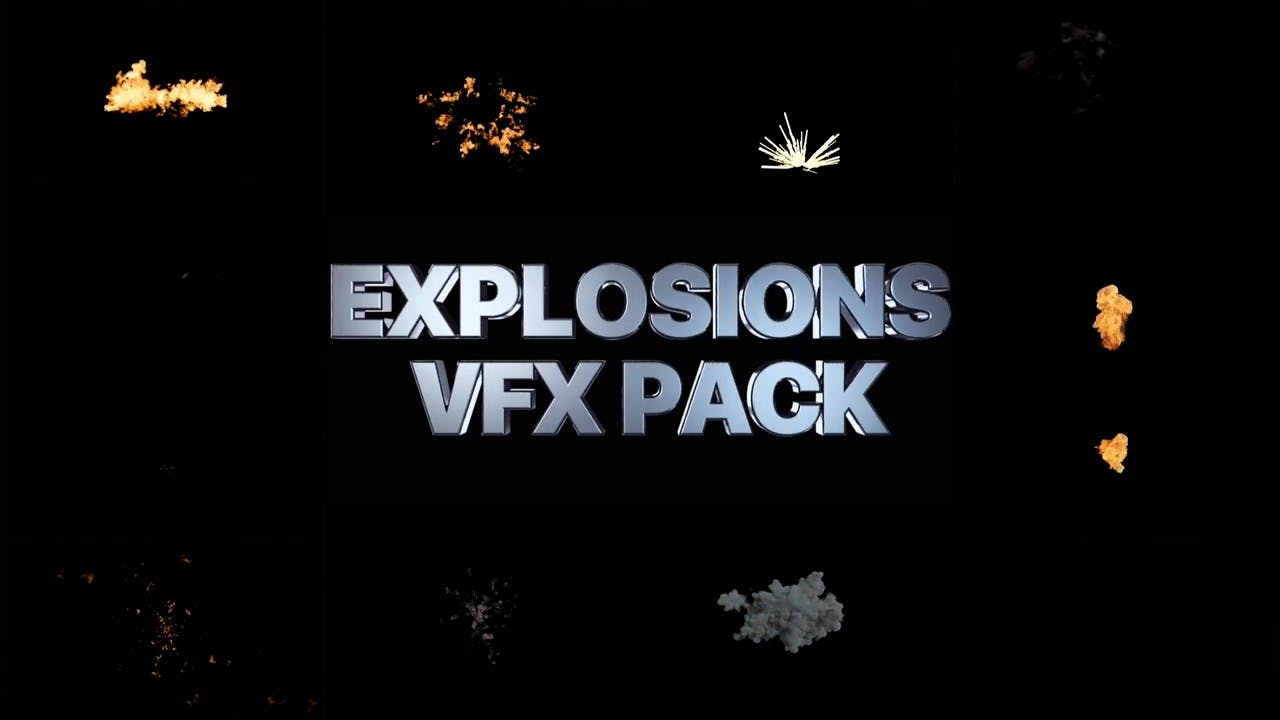 VFX Explosions Pack video templates | Artlist