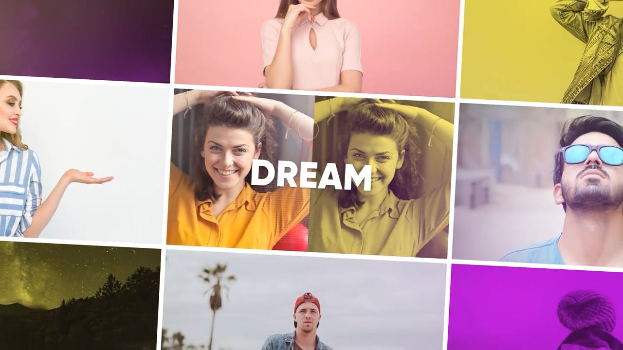 Modern Bright slideshow video templates | Artlist