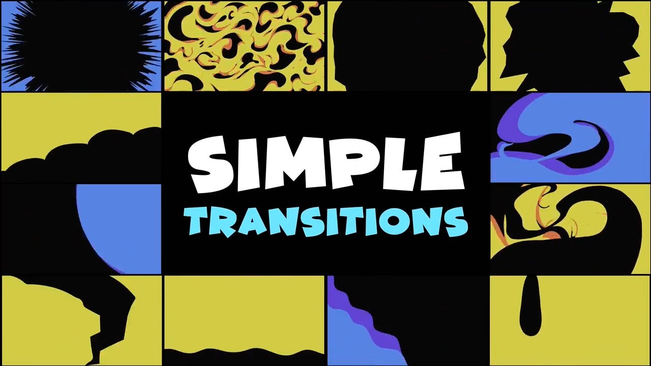Simple Transitions video templates | Artlist