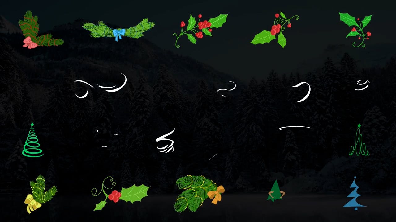 Christmas Decoration Animations video templates | Artlist