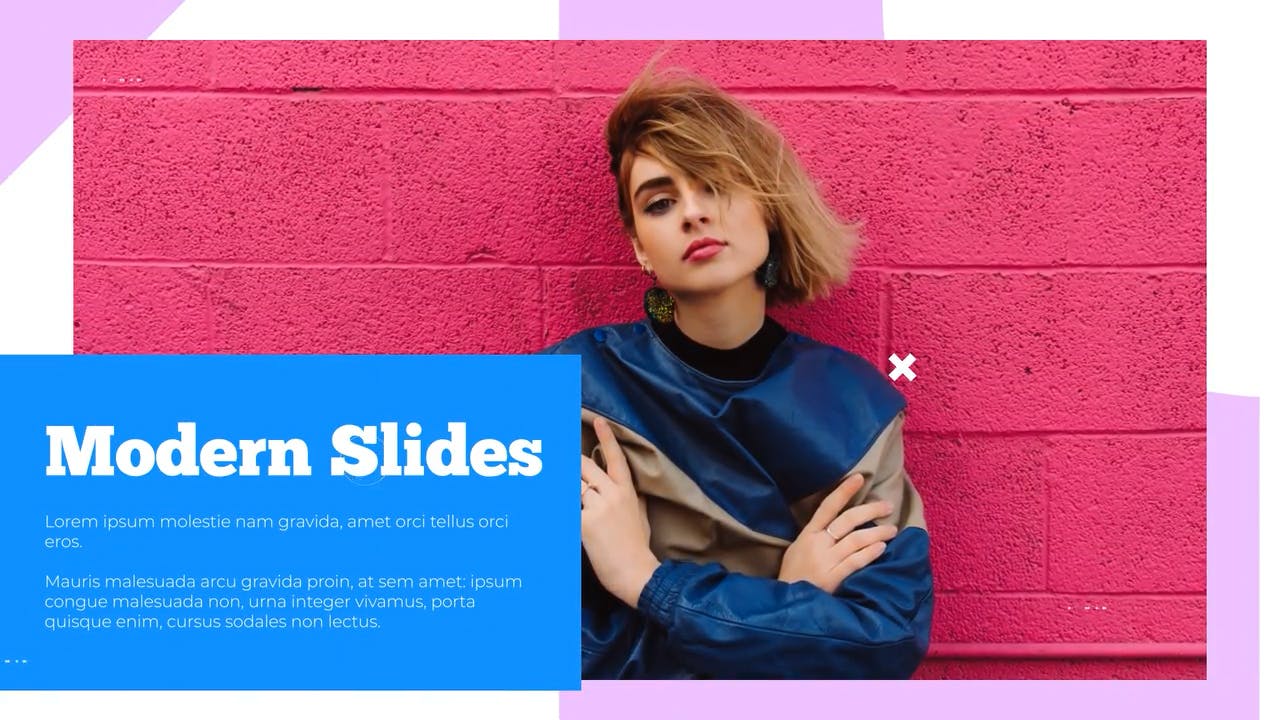 Fresh Modern Slides video templates | Artlist