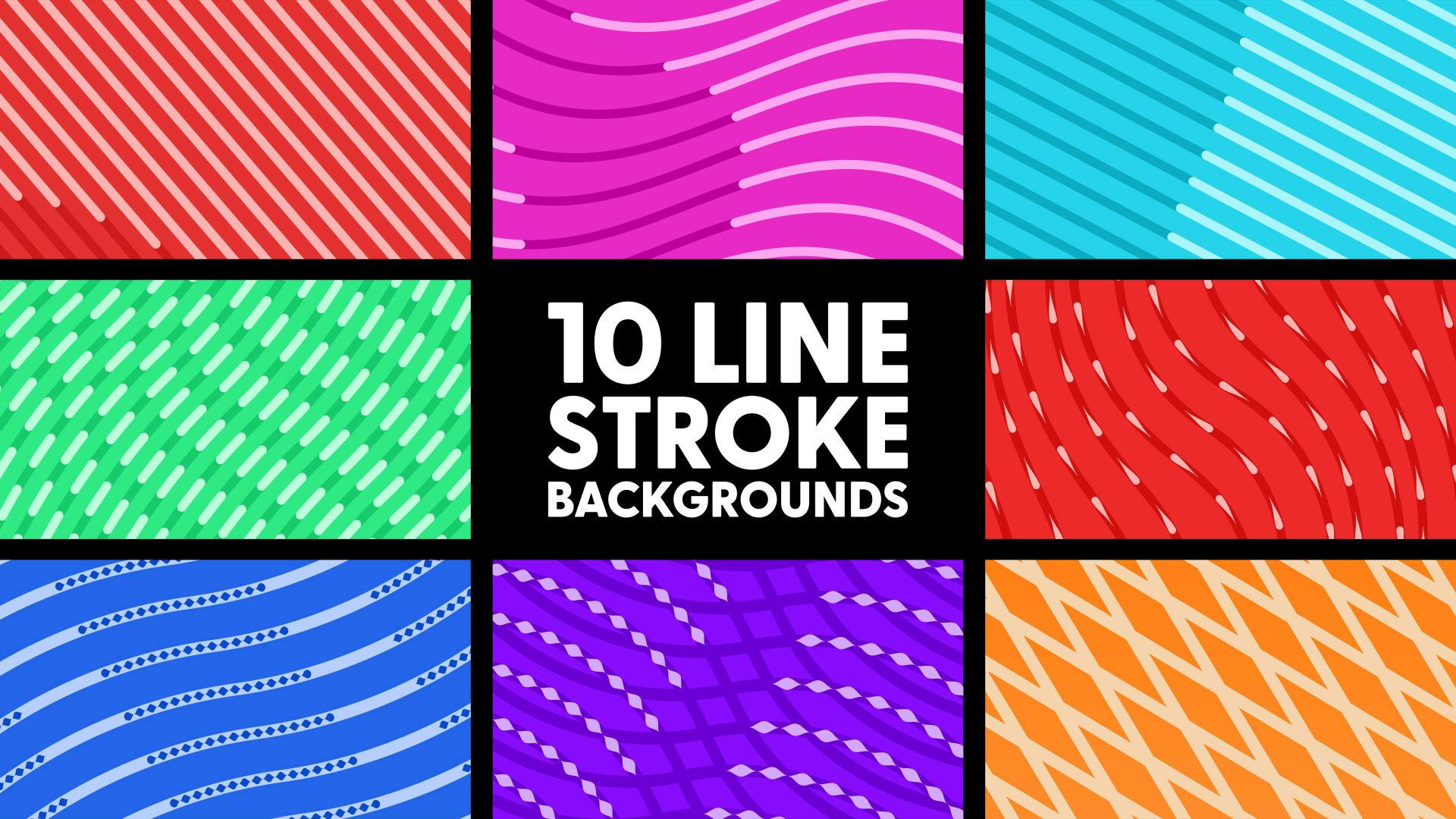 Line Stroke Backgrounds video templates | Artlist
