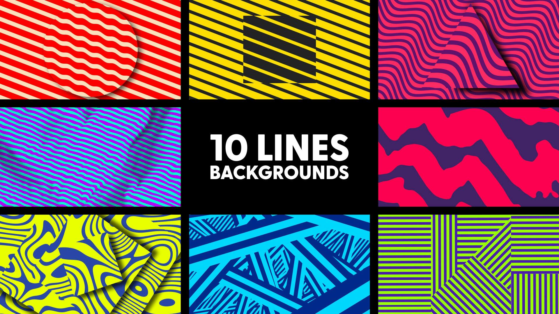 Creative Lines Backgrounds video templates | Artlist