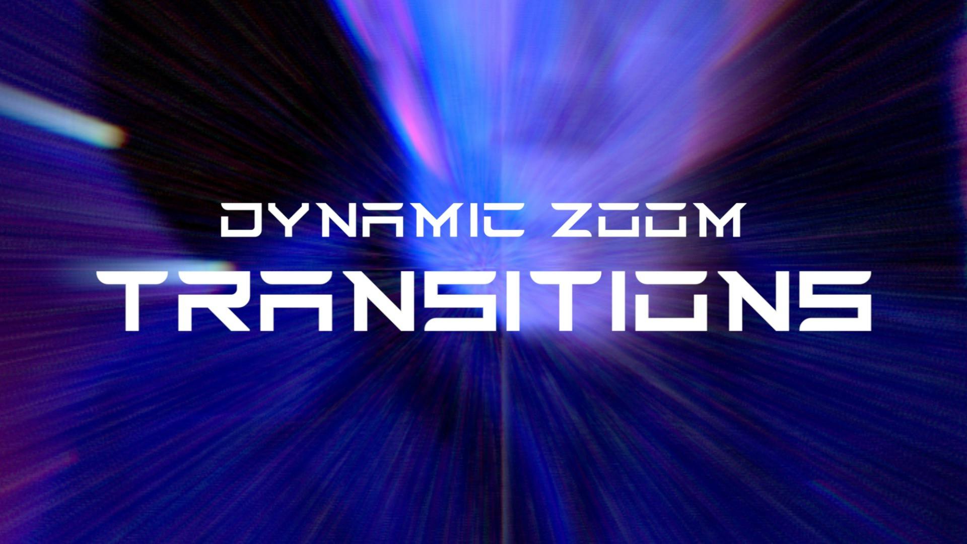 Dynamic Zoom Transitions video templates | Artlist