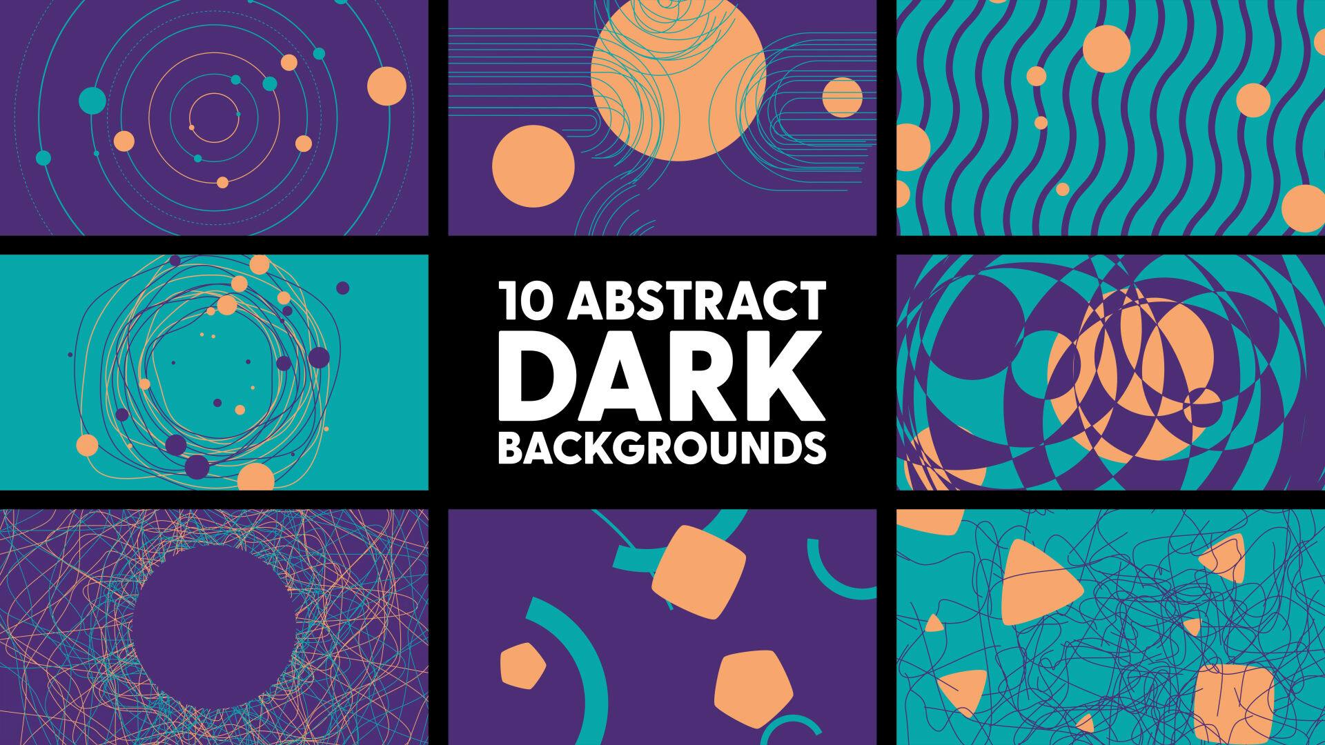 Abstract Dark Backgrounds video templates | Artlist