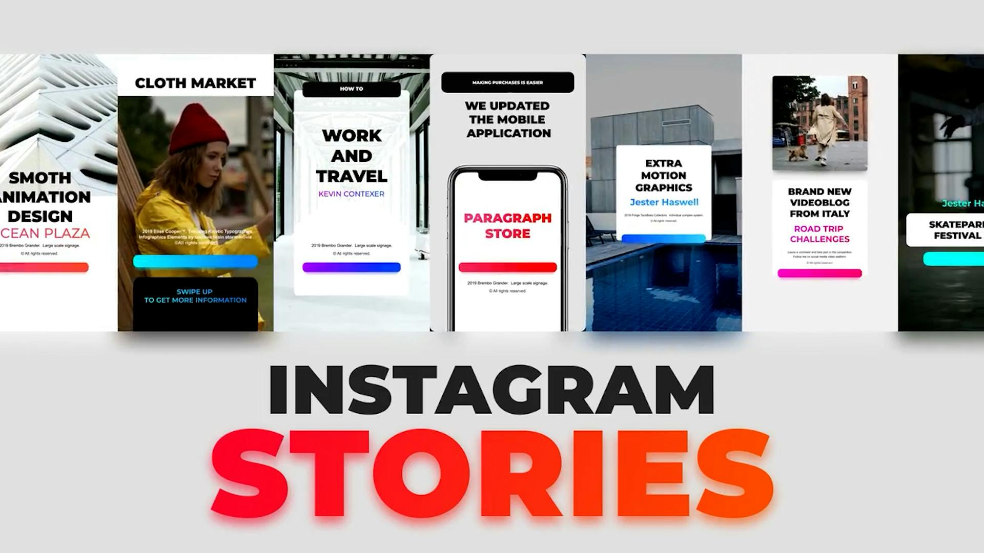 Stories Pack video templates | Artlist