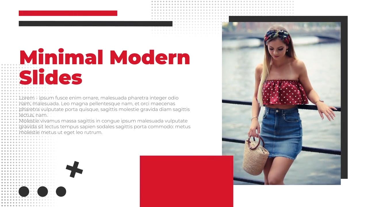 Minimal Modern Slides video templates | Artlist