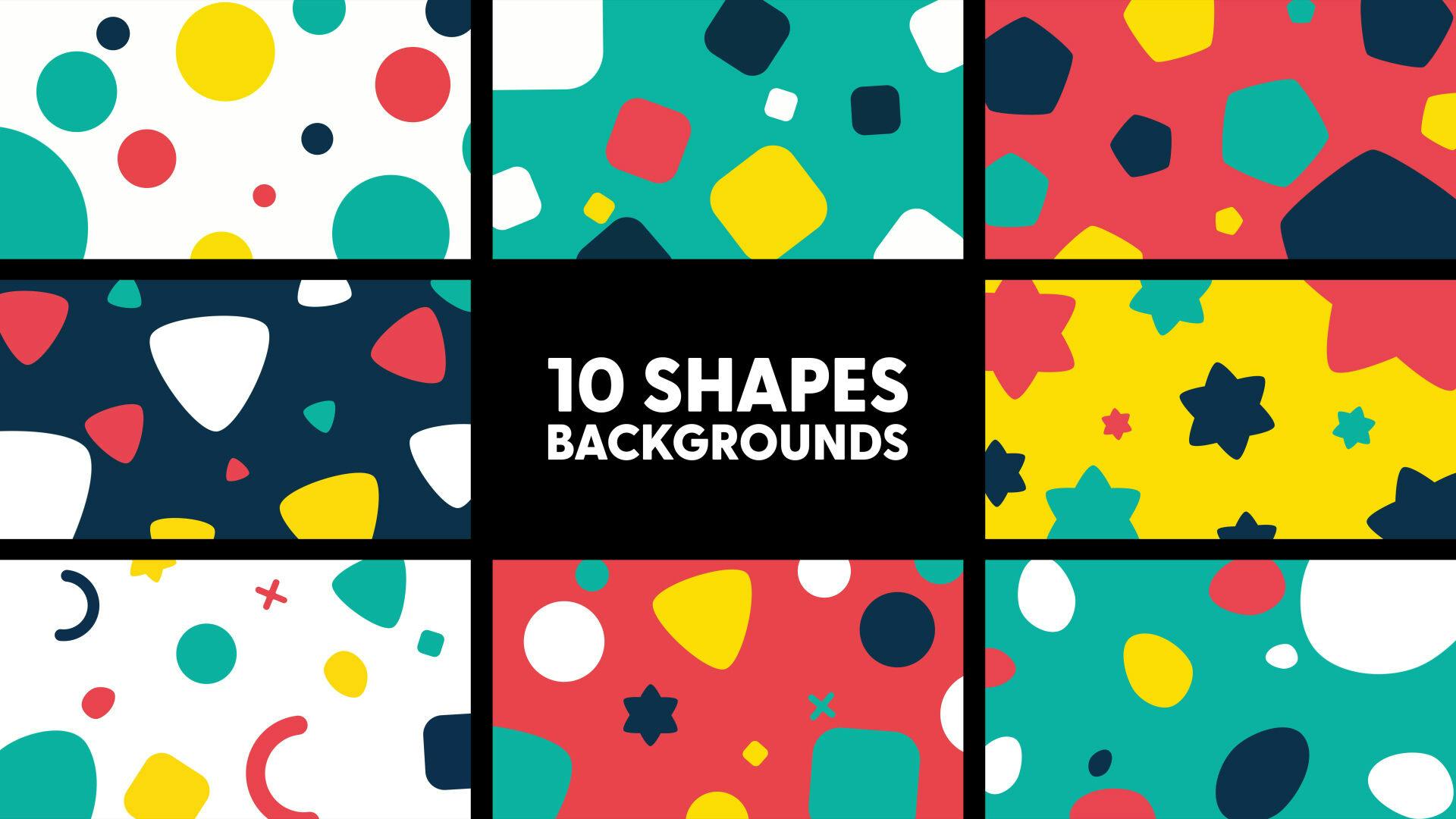 Shapes Backgrounds video templates | Artlist