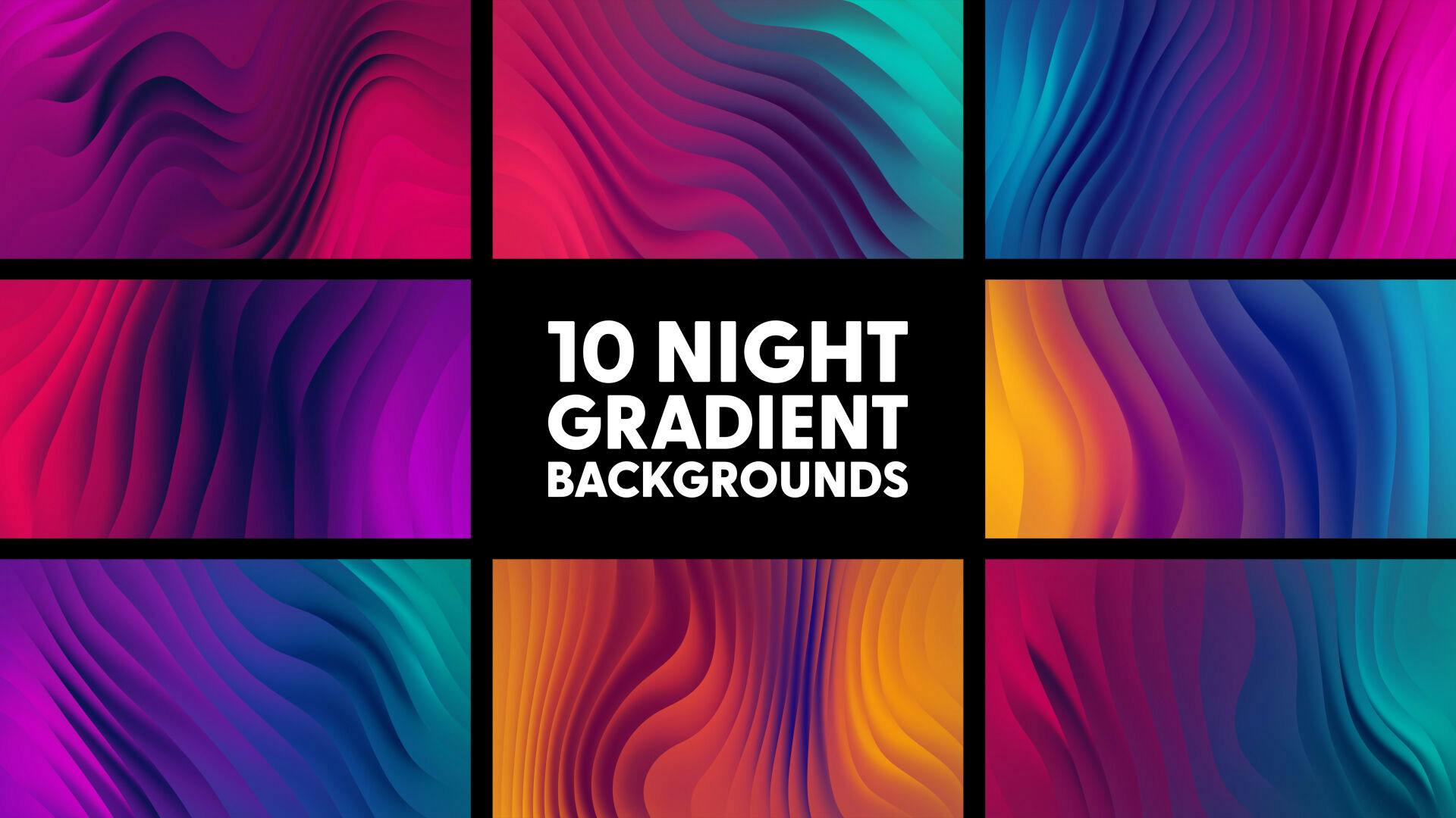 Night Gradient Backgrounds video templates | Artlist