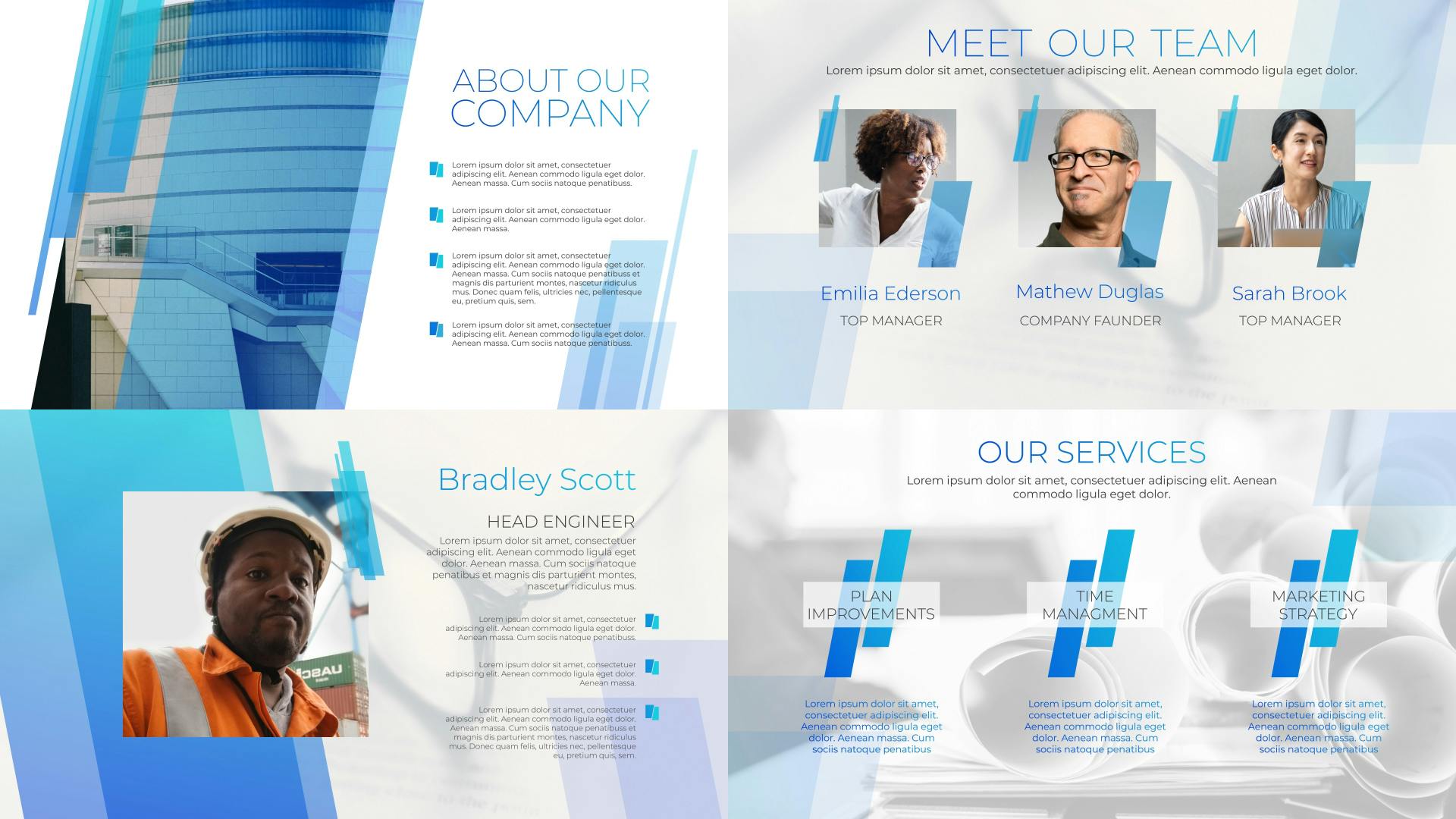 Modern Company Presentation video templates | Artlist