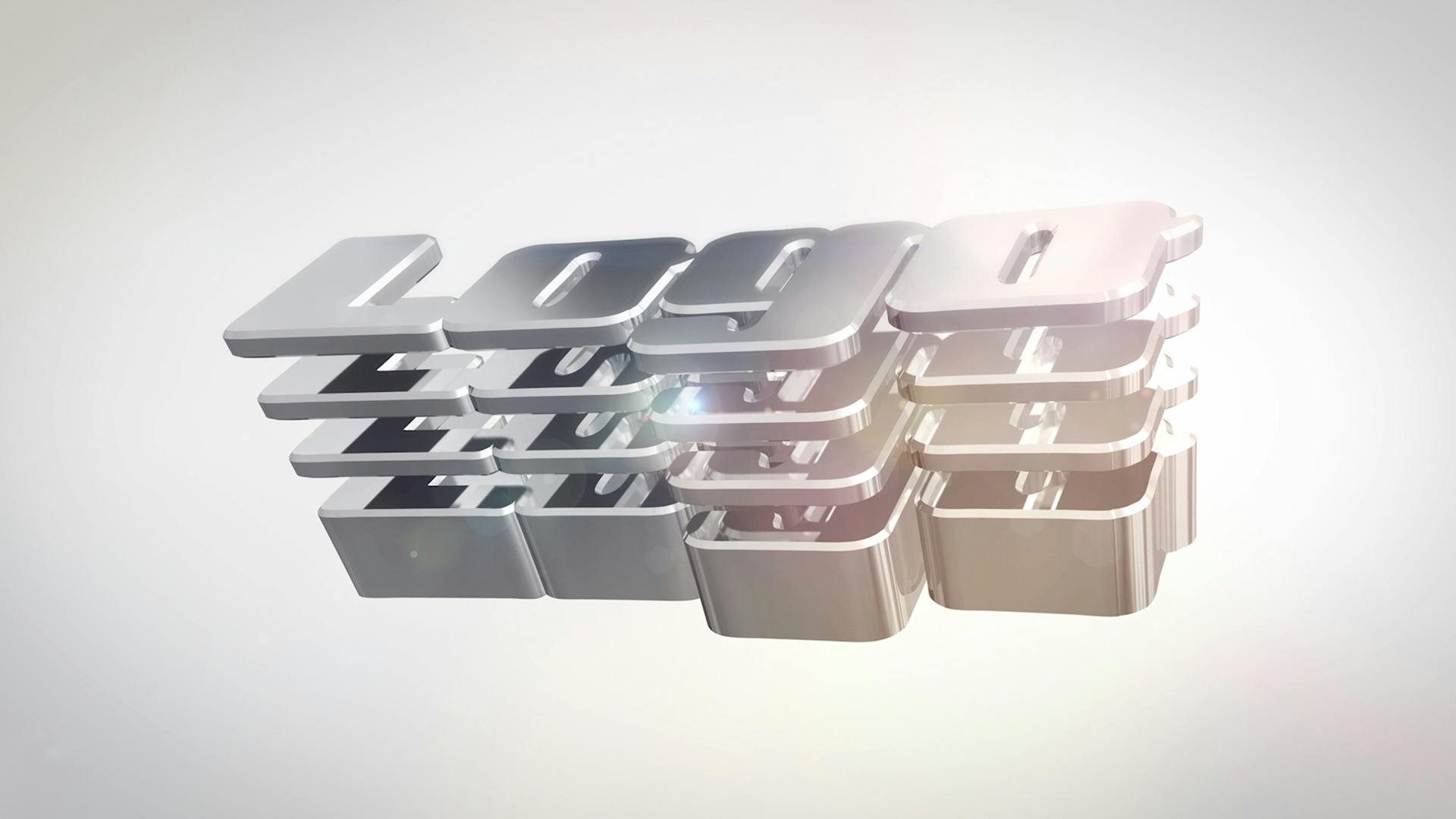 3D Simple Reflective Logo video templates | Artlist