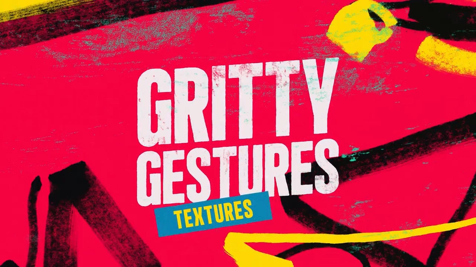 Real Gritty Gesture Textures Titles video templates | Artlist