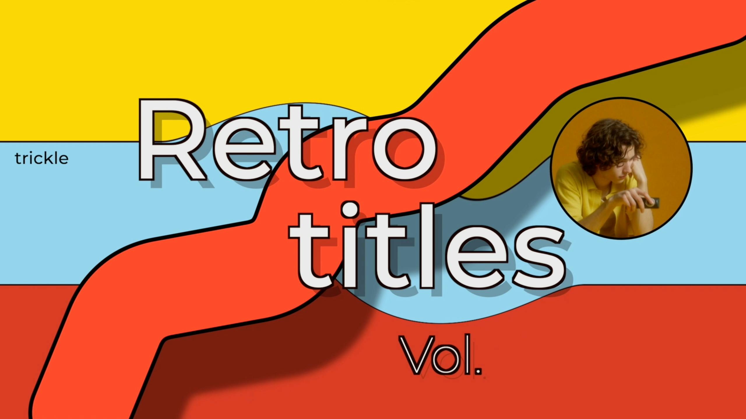 Funky Retro Titles video templates | Artlist