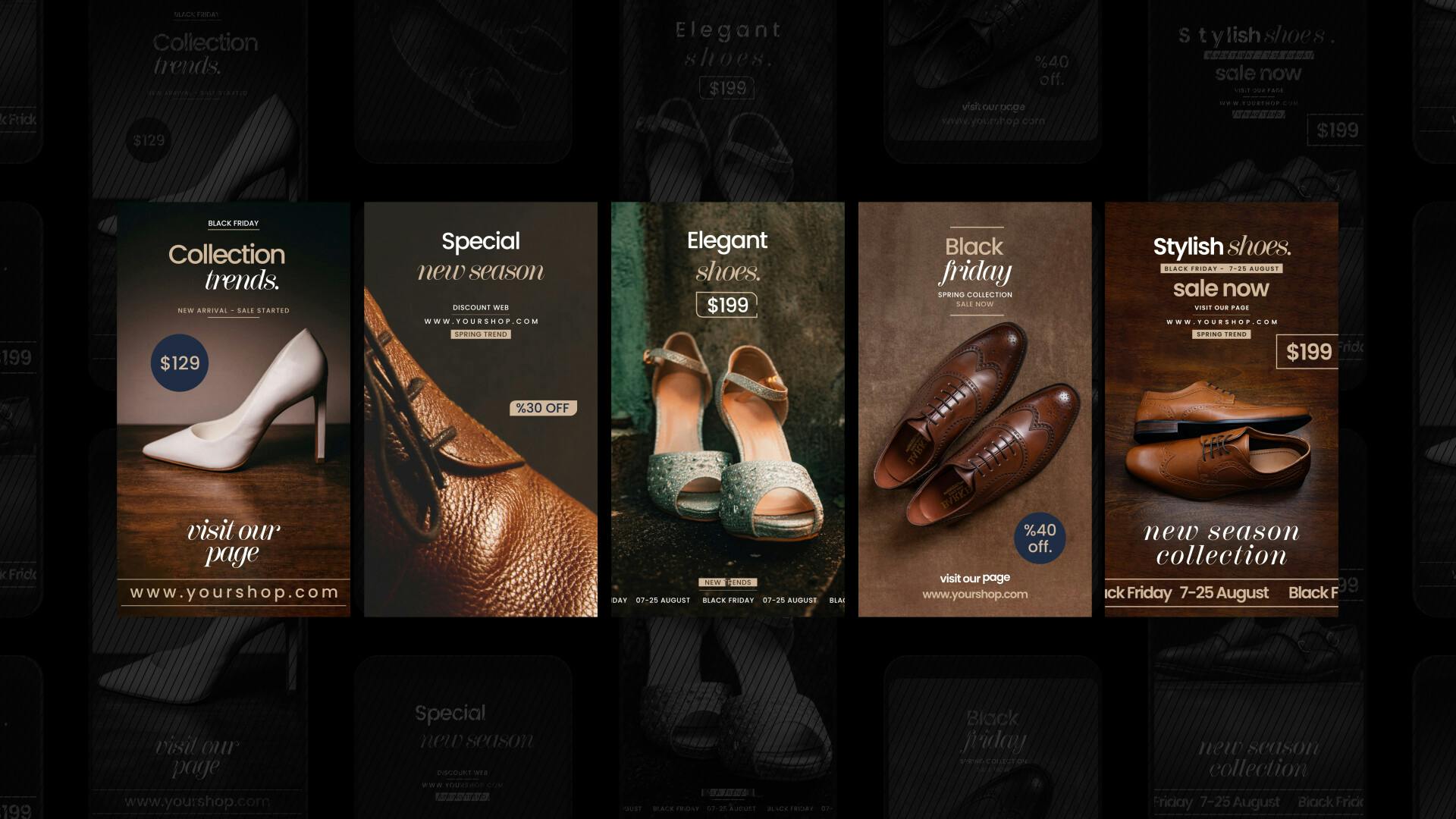 Shoes Social Reels video templates | Artlist