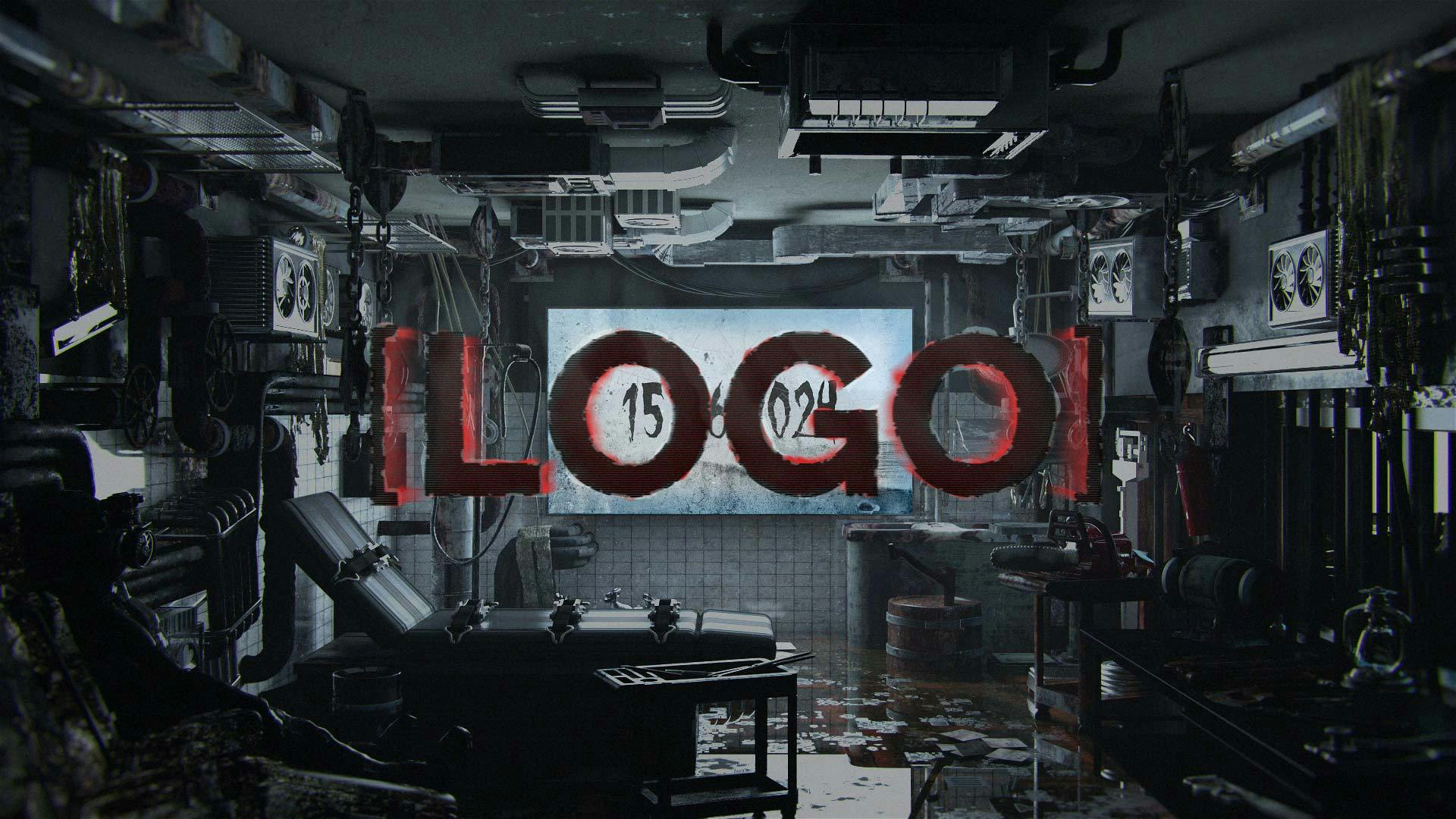 Horror TV Screen Logo video templates | Artlist