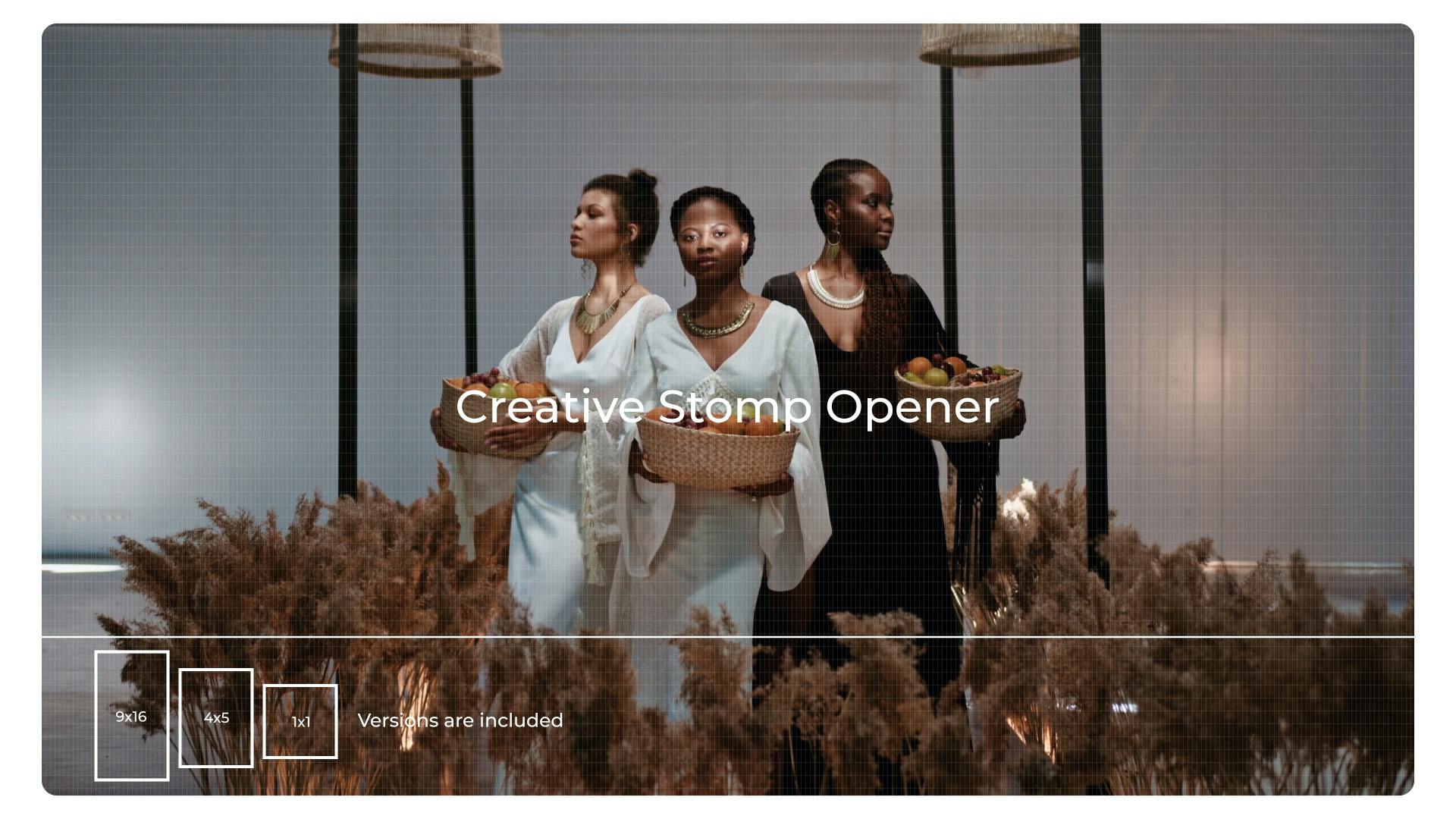 Creative Stomp Opener Video Templates Artlist