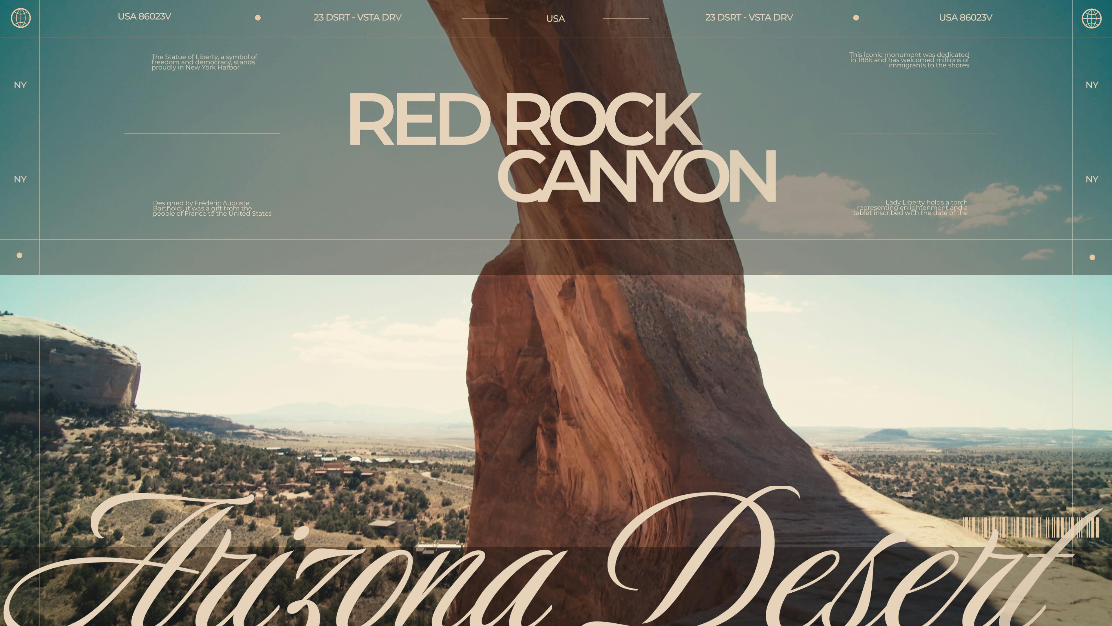 PostCard Title video templates | Artlist