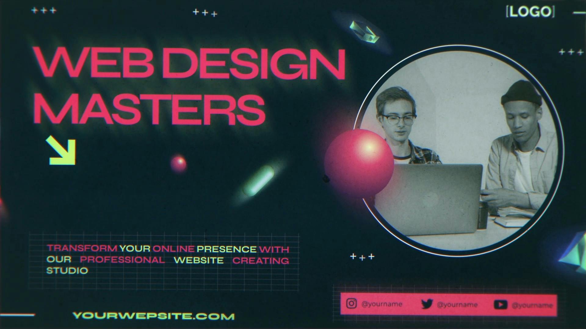 Web Design Masters Promo video templates | Artlist