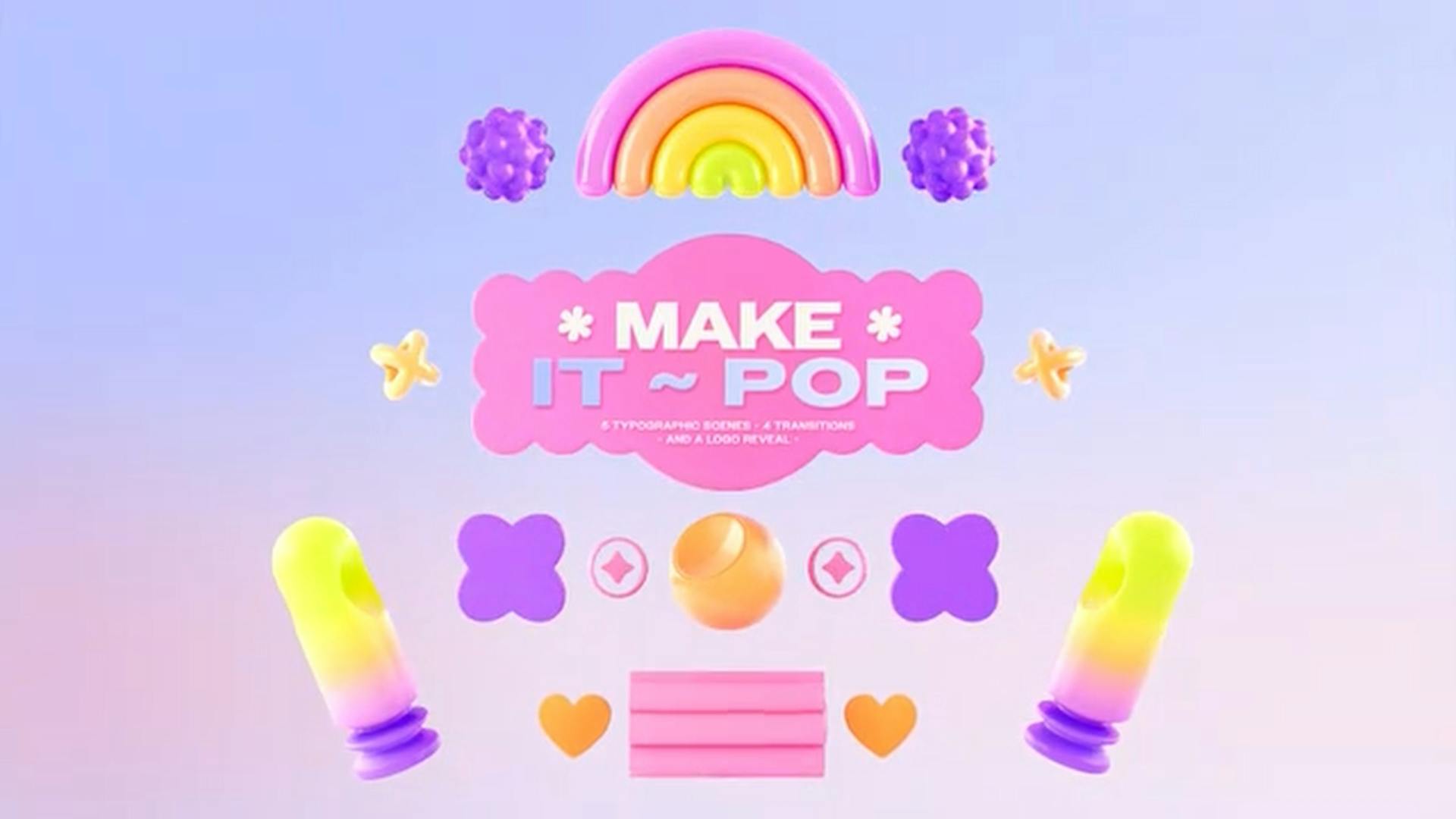 Make It Pop - Look At Me Pop video templates | Artlist