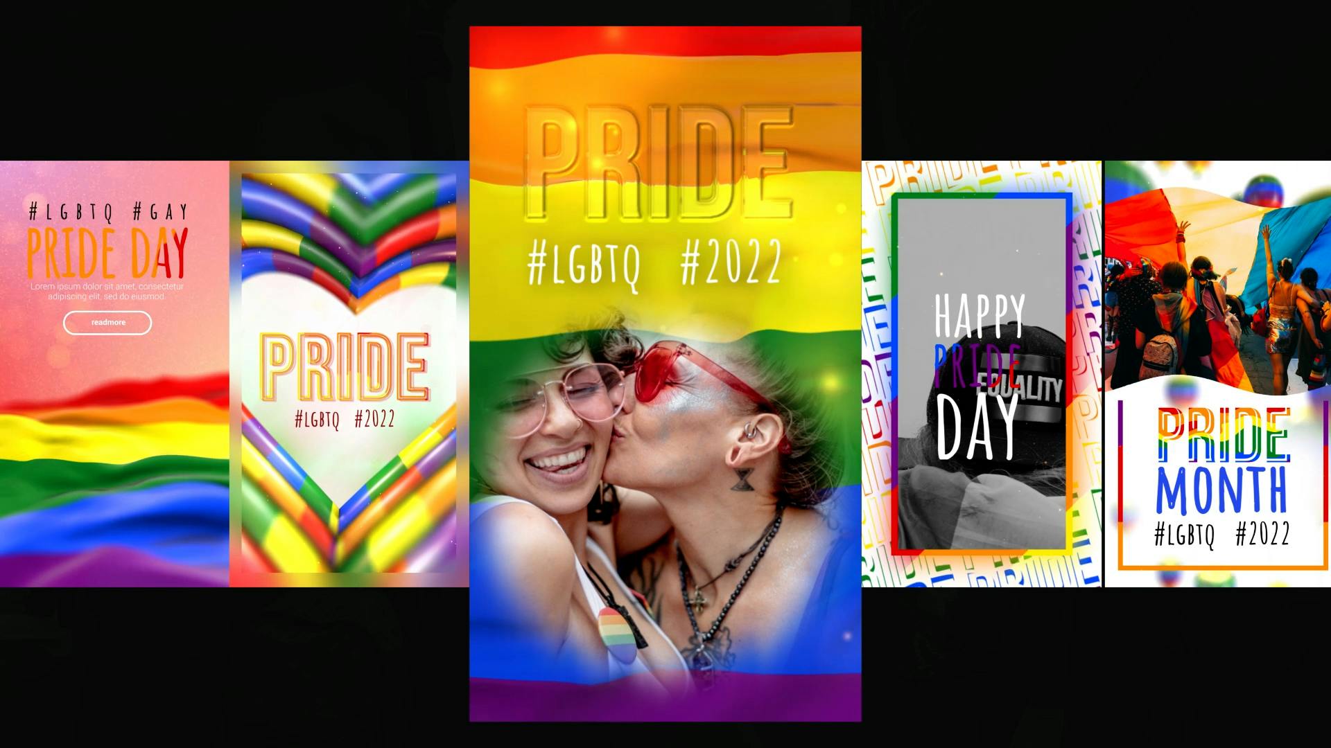 LGBTQ Stories Pack video templates | Artlist
