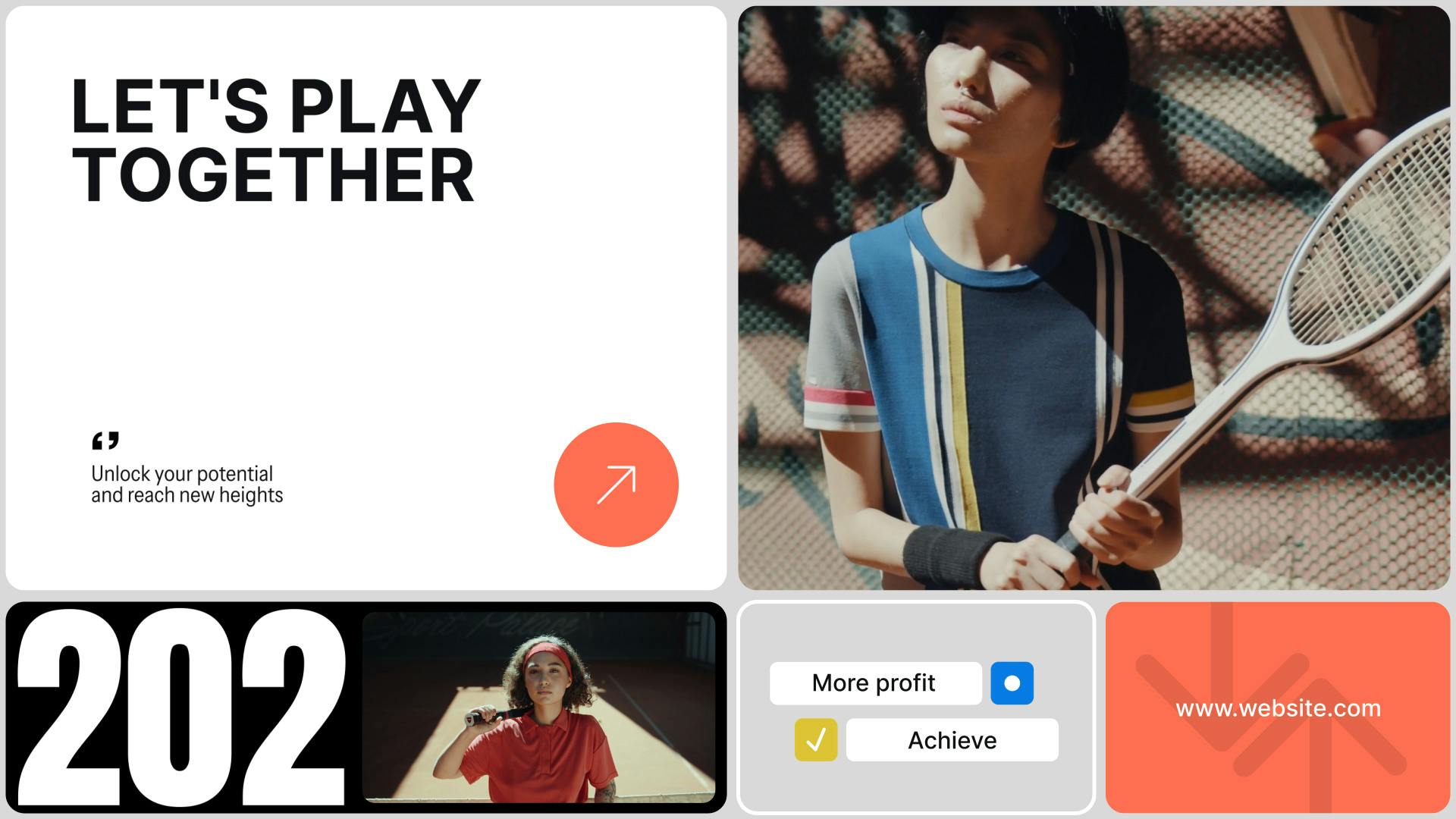 Bento Slides video templates | Artlist