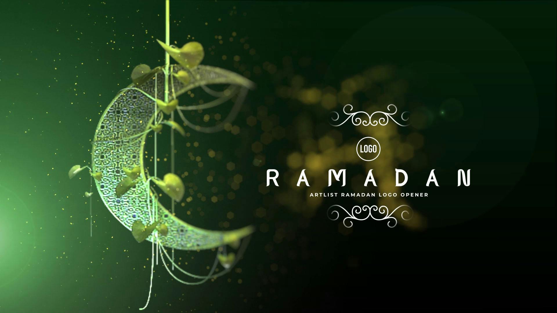 Ramadan Logo Opener video templates | Artlist
