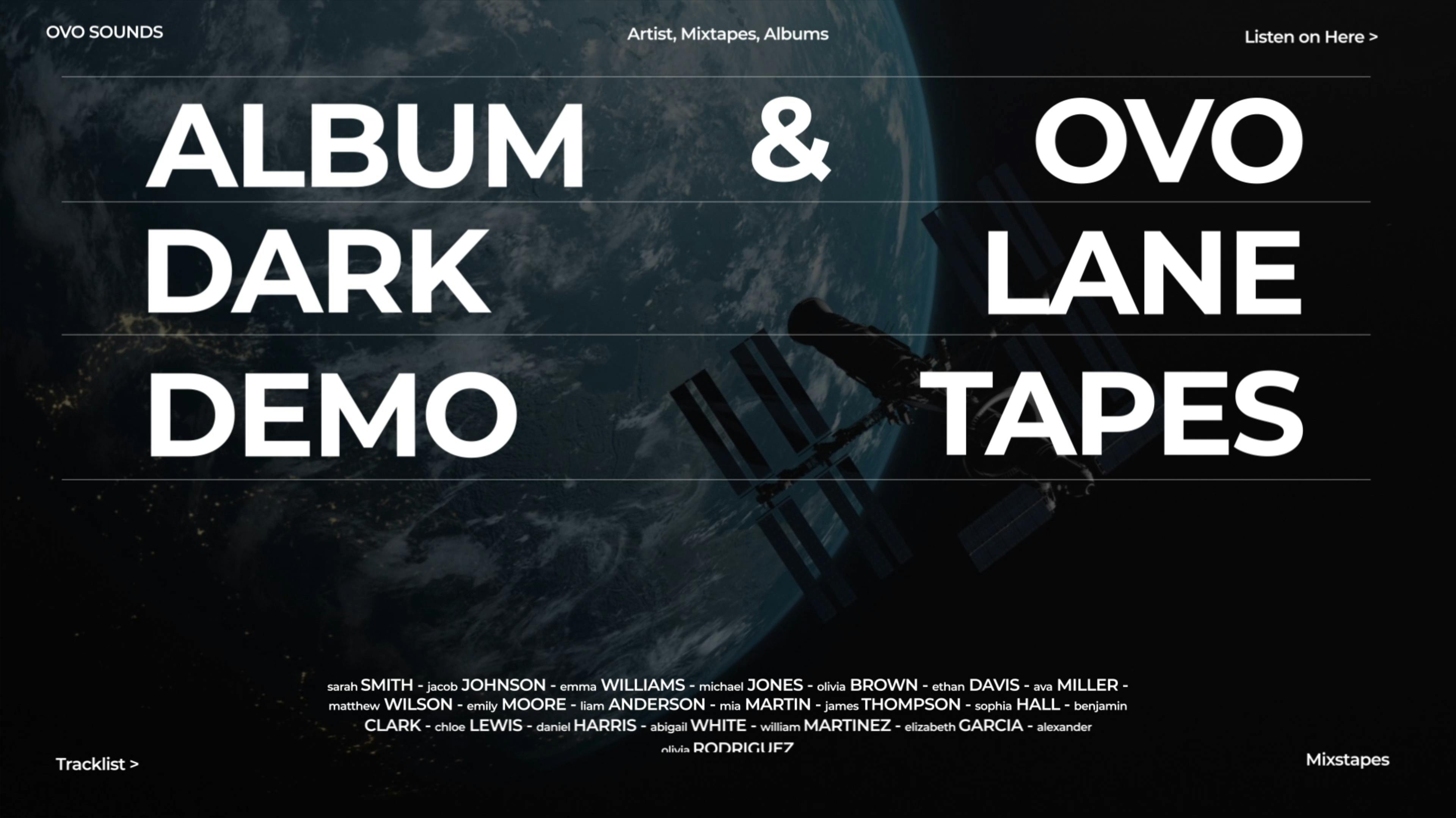 Album Track List video templates | Artlist