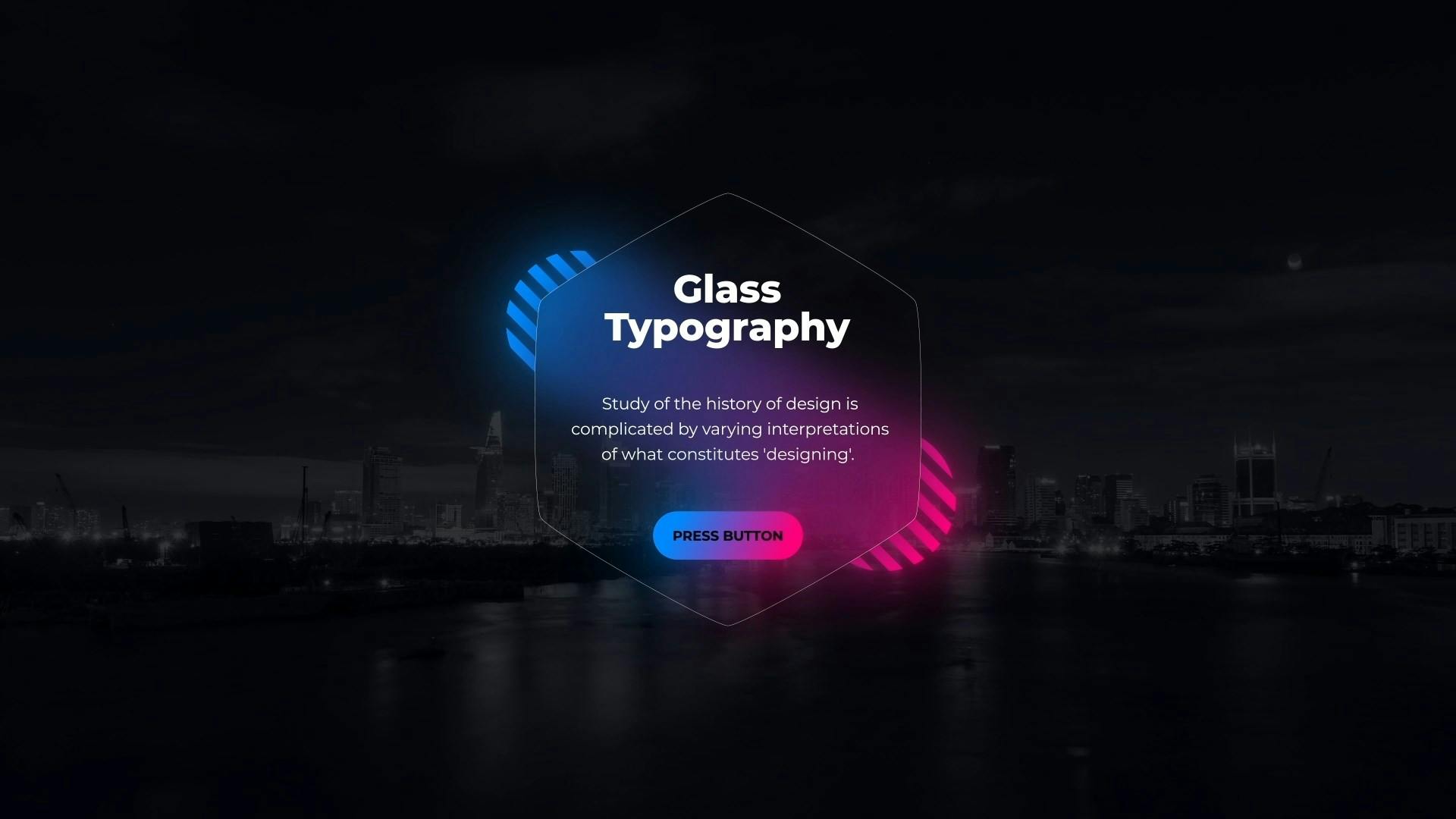 Glass Typography video templates | Artlist