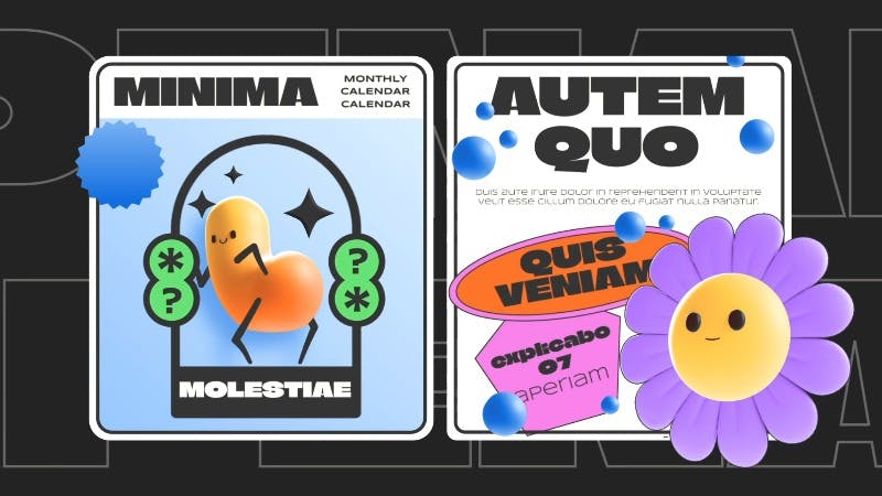 Abstract Characters Intro video templates | Artlist