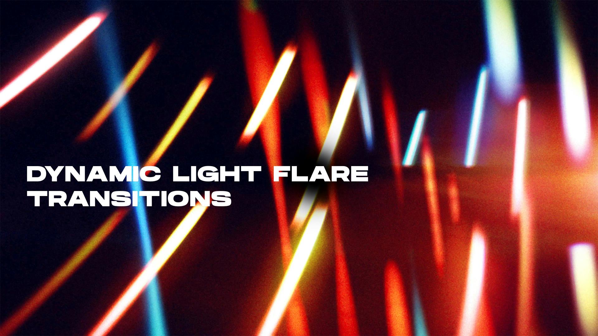 Dynamic Light Flare Transitions video templates | Artlist