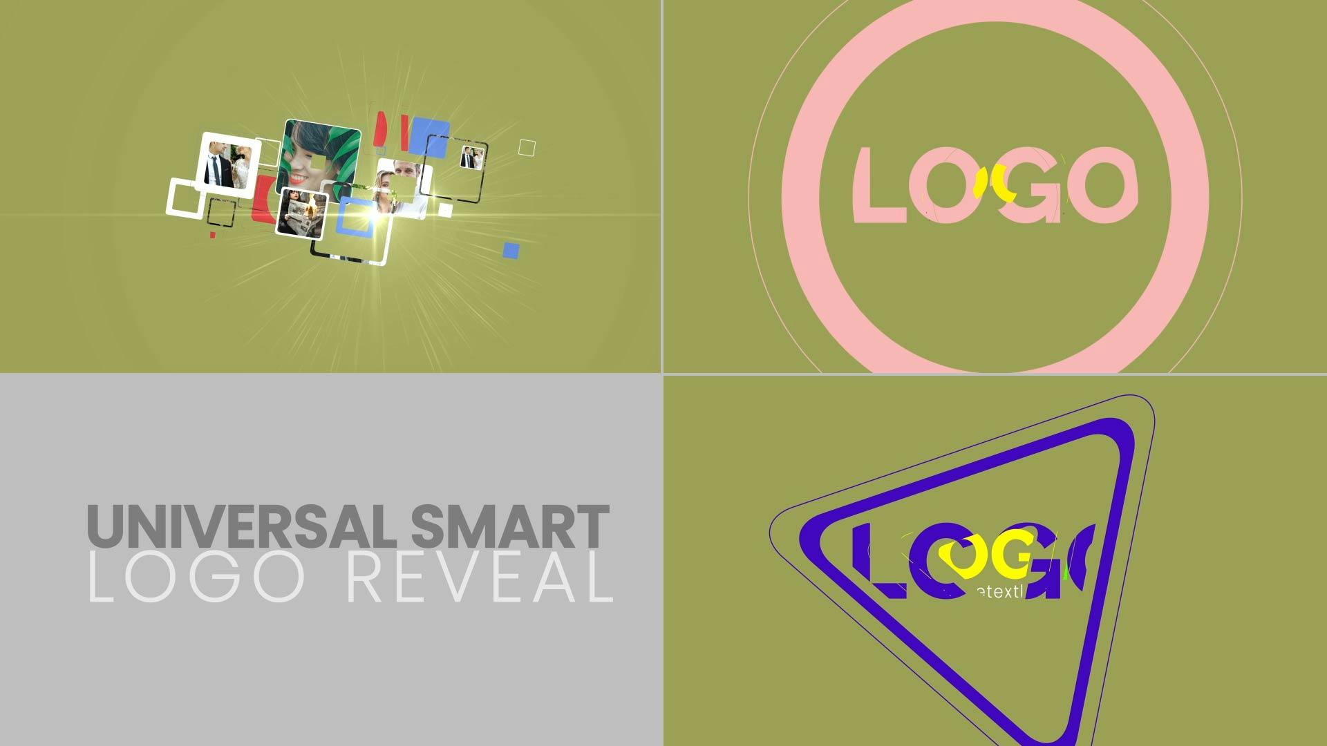 Universal Smart Logo Reveal video templates | Artlist