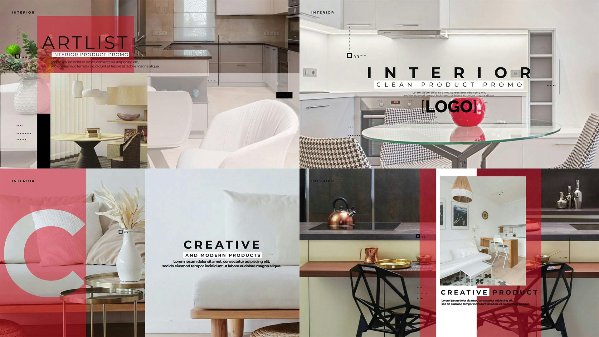 Clean Interior Product Promo video templates | Artlist