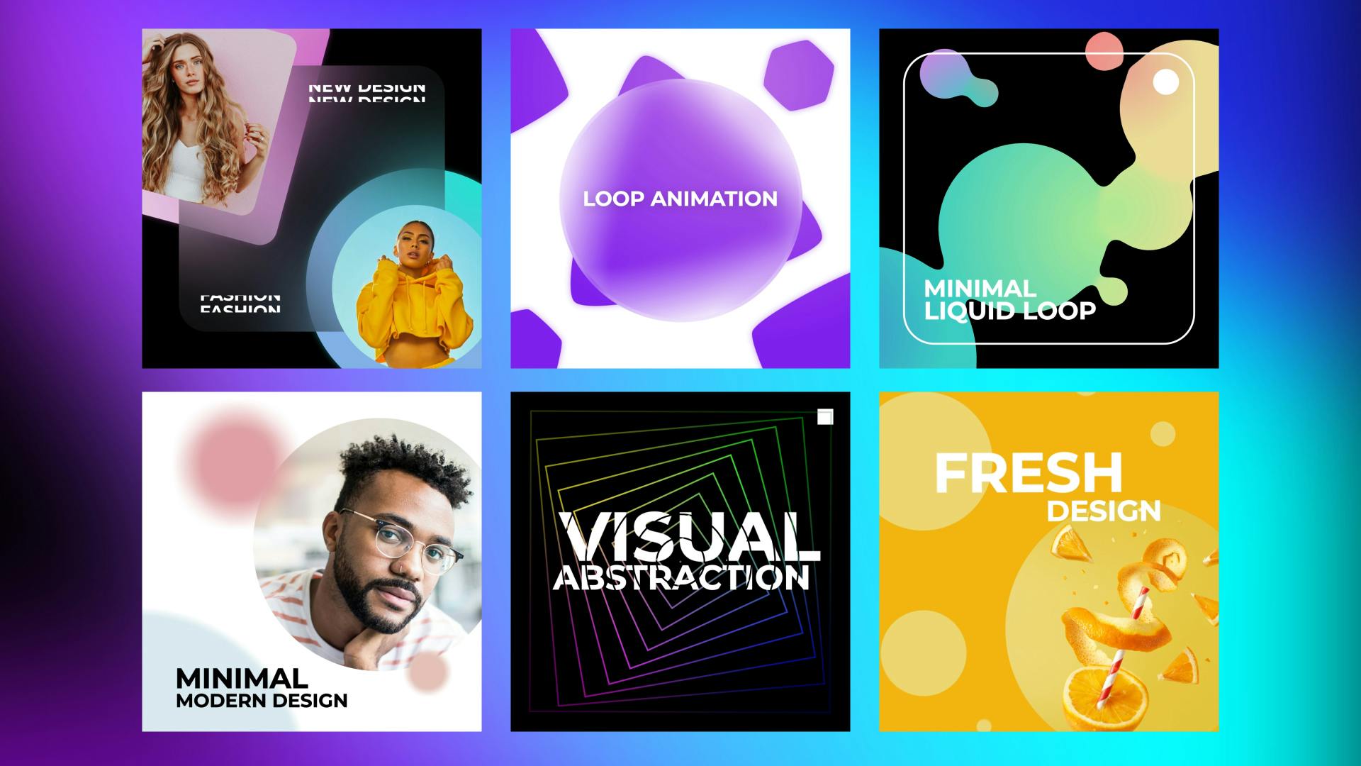 Social Posts video templates | Artlist