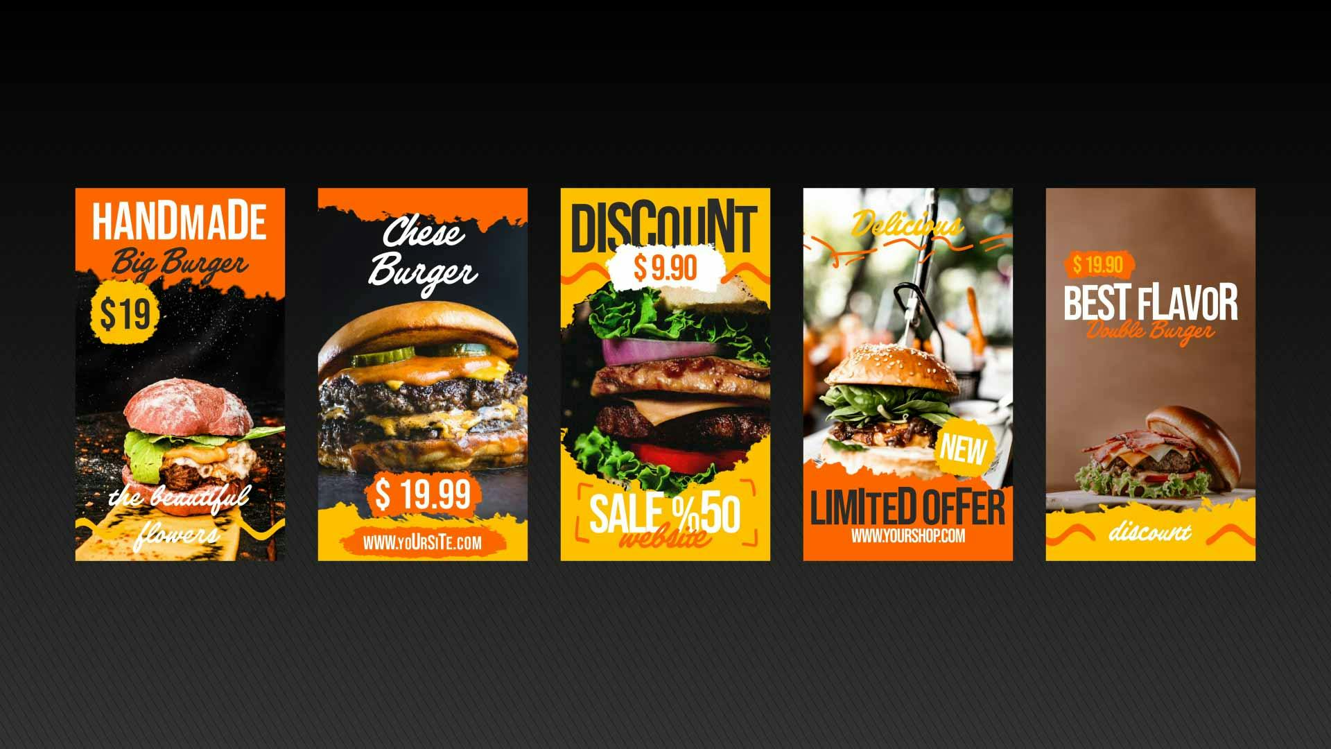 Burger Stories video templates | Artlist