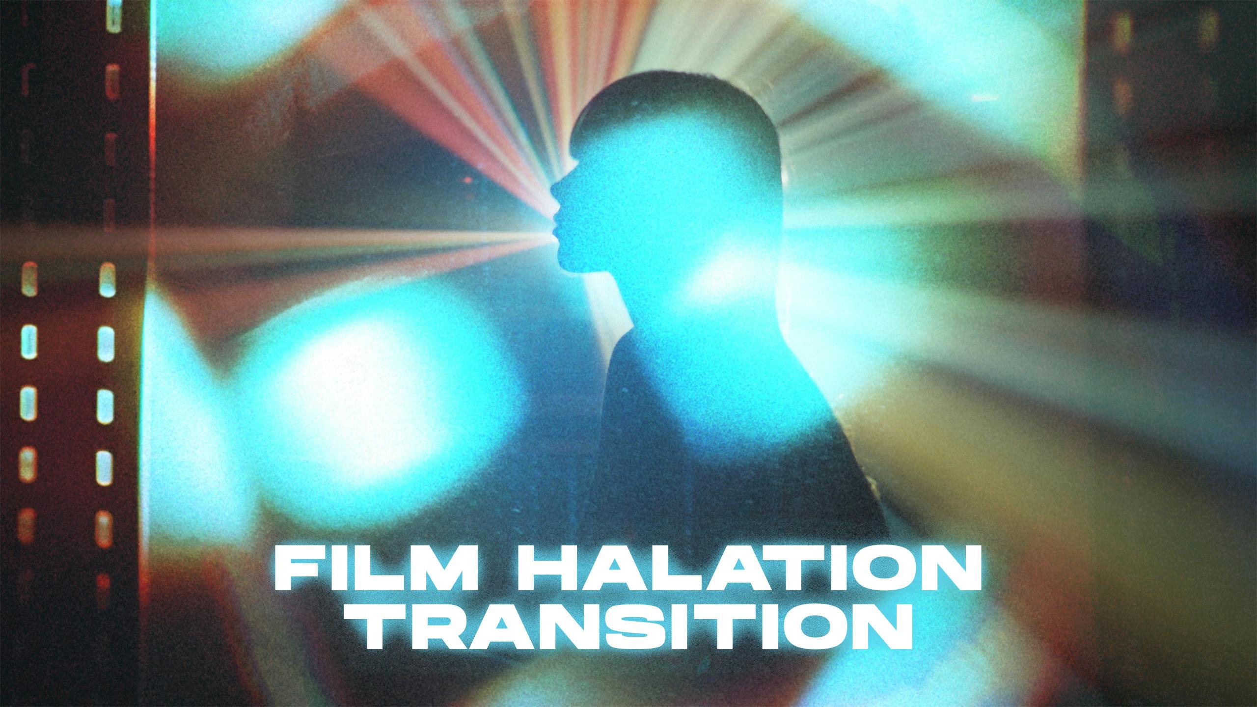 Film Halation Transitions video templates | Artlist