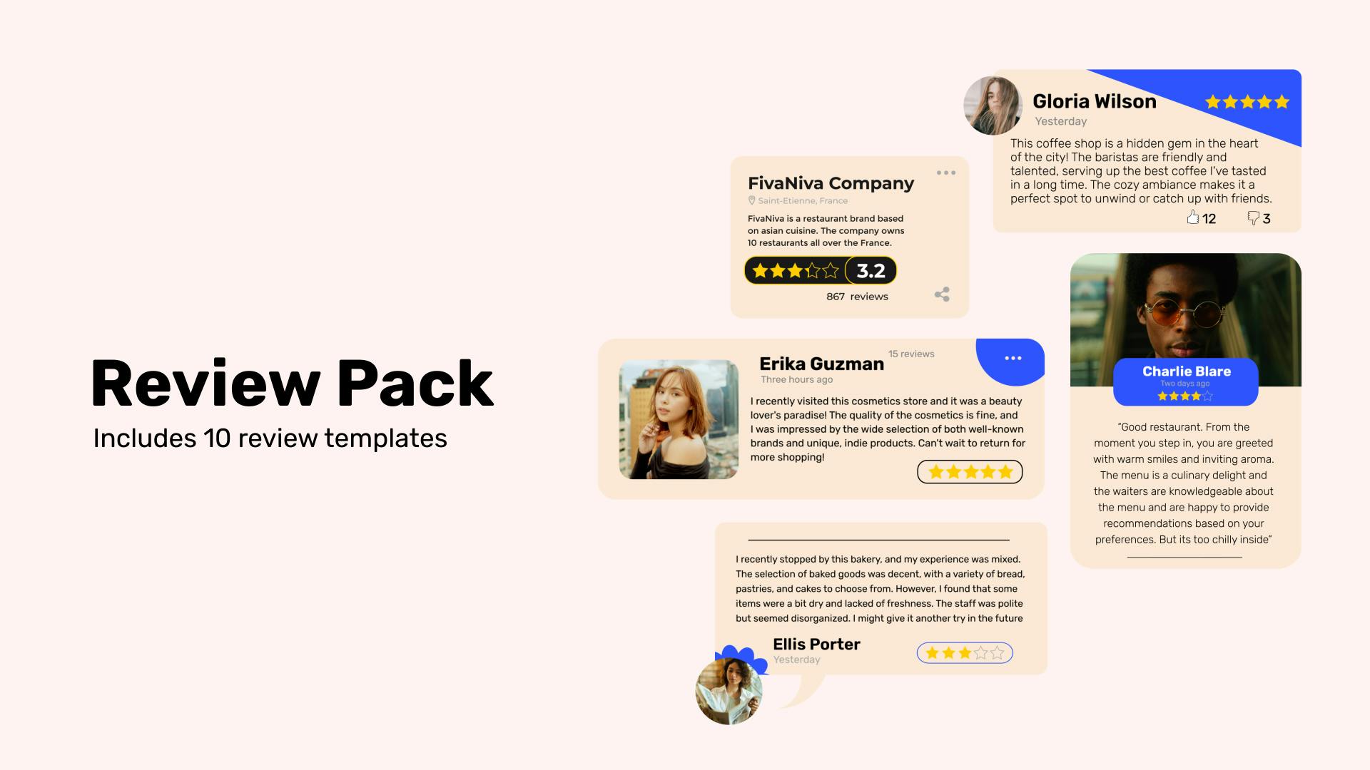 Review Pack video templates | Artlist