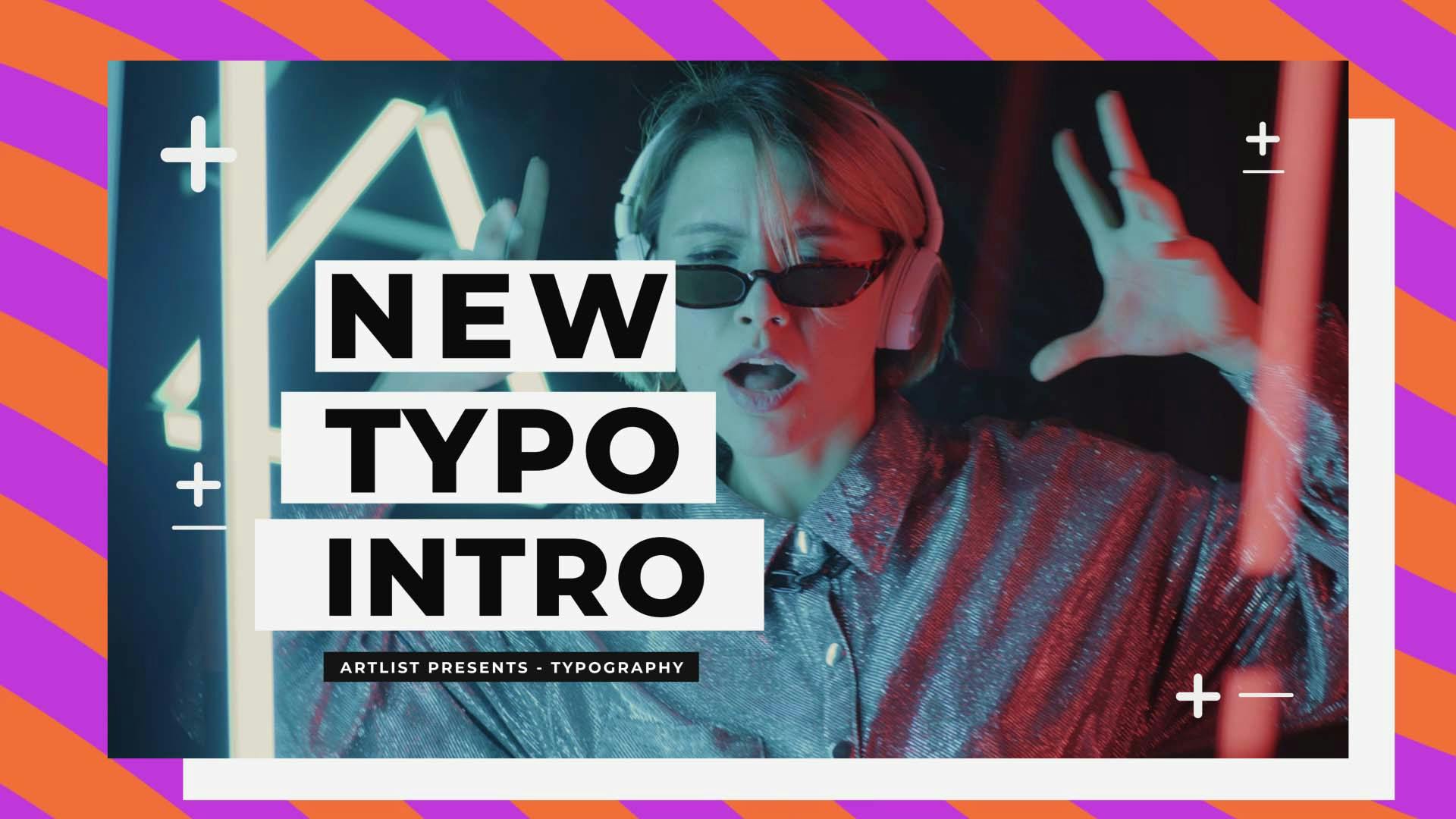 New Typo Intro video templates | Artlist