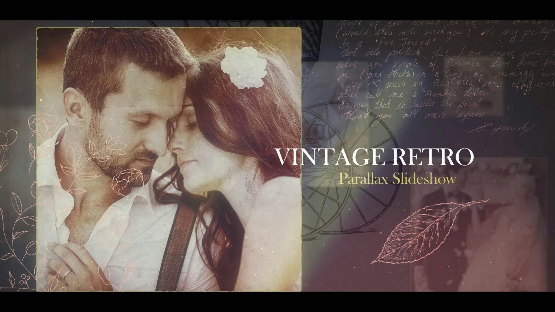 Retro Vintage Parallax Slideshow video templates | Artlist