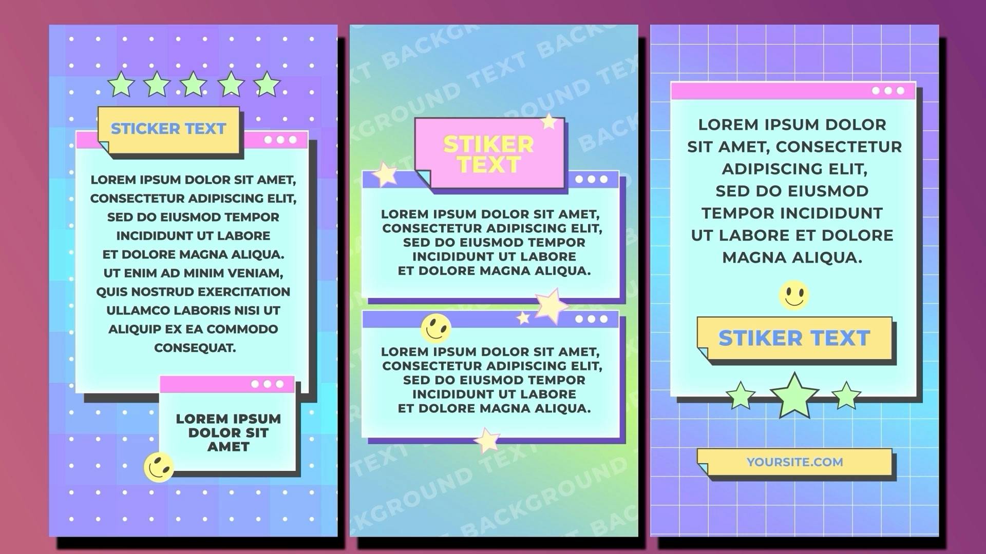 Text Cards Stories video templates | Artlist