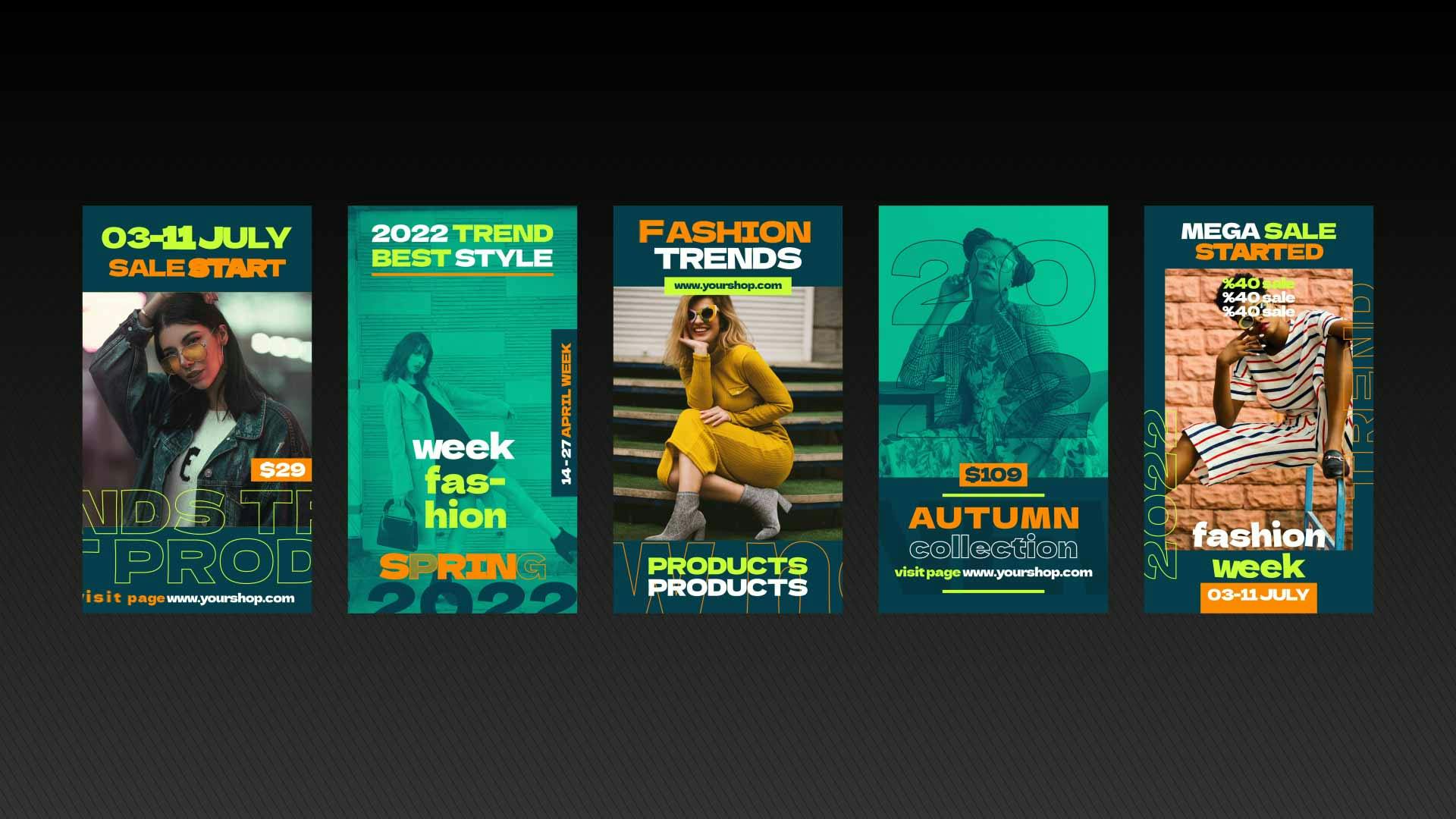 Urban Wear Collection Social Reels video templates | Artlist