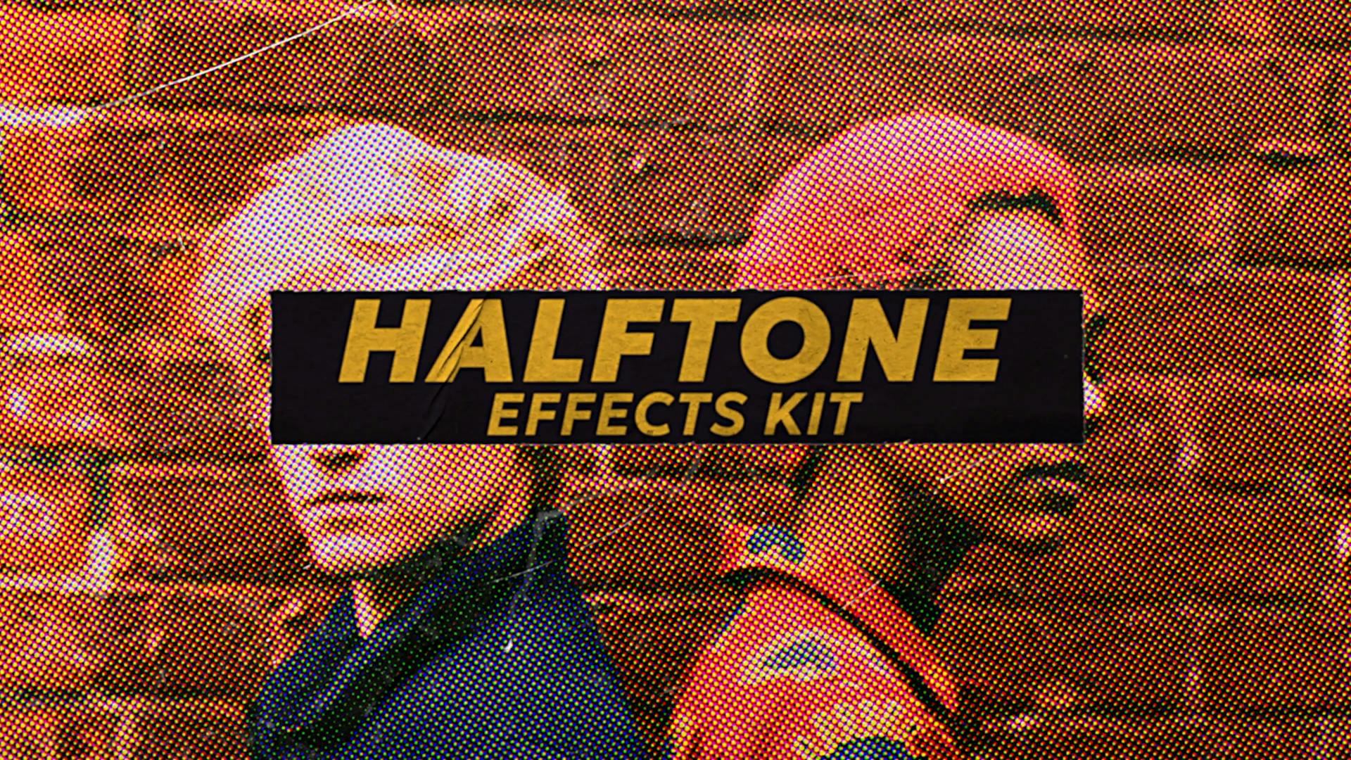 Halftone Effects Kit video templates | Artlist