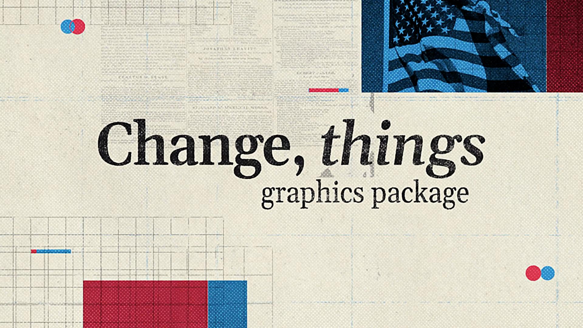 Change Things Graphics Package video templates | Artlist