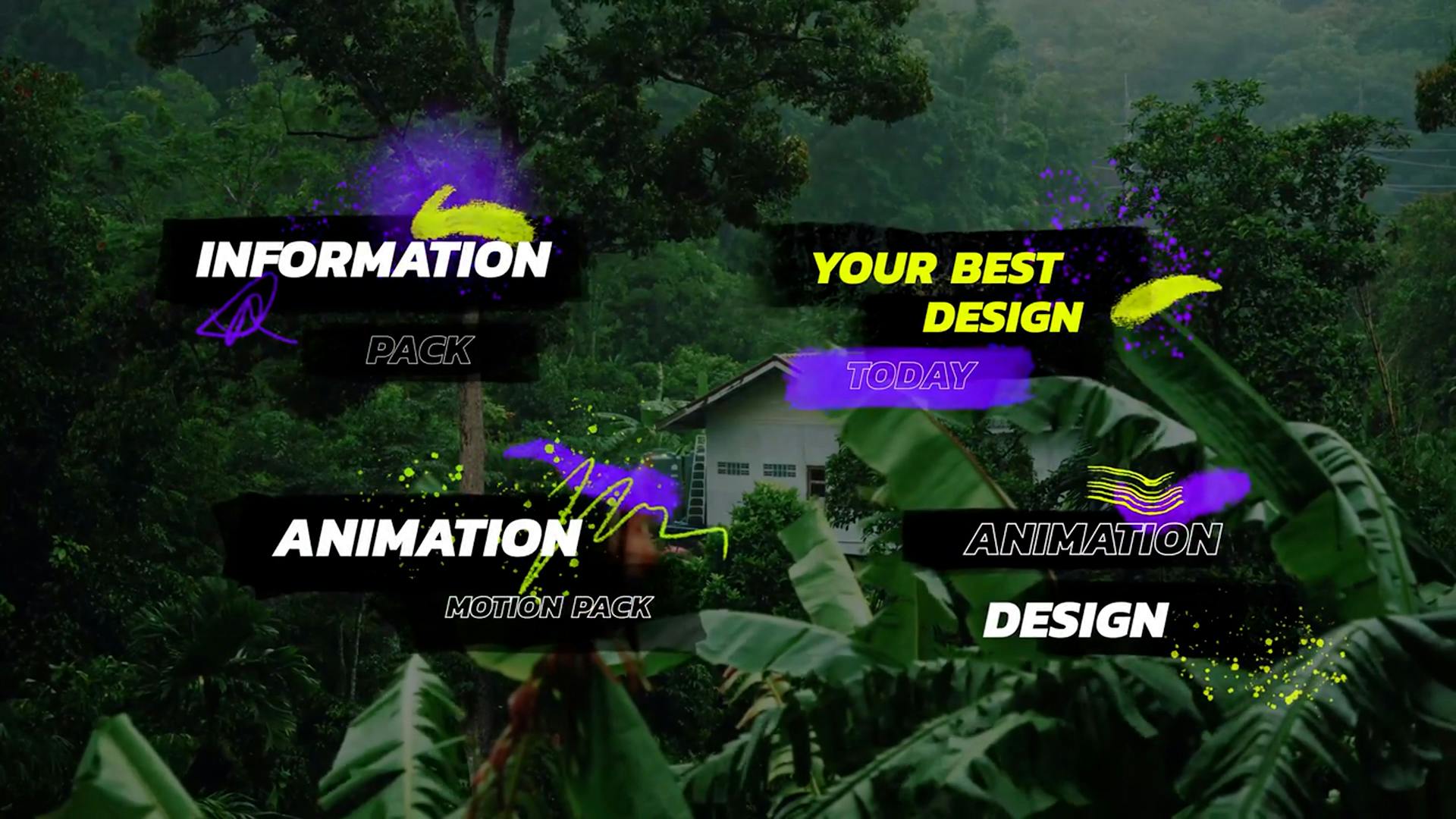 Colorful Titles video templates | Artlist